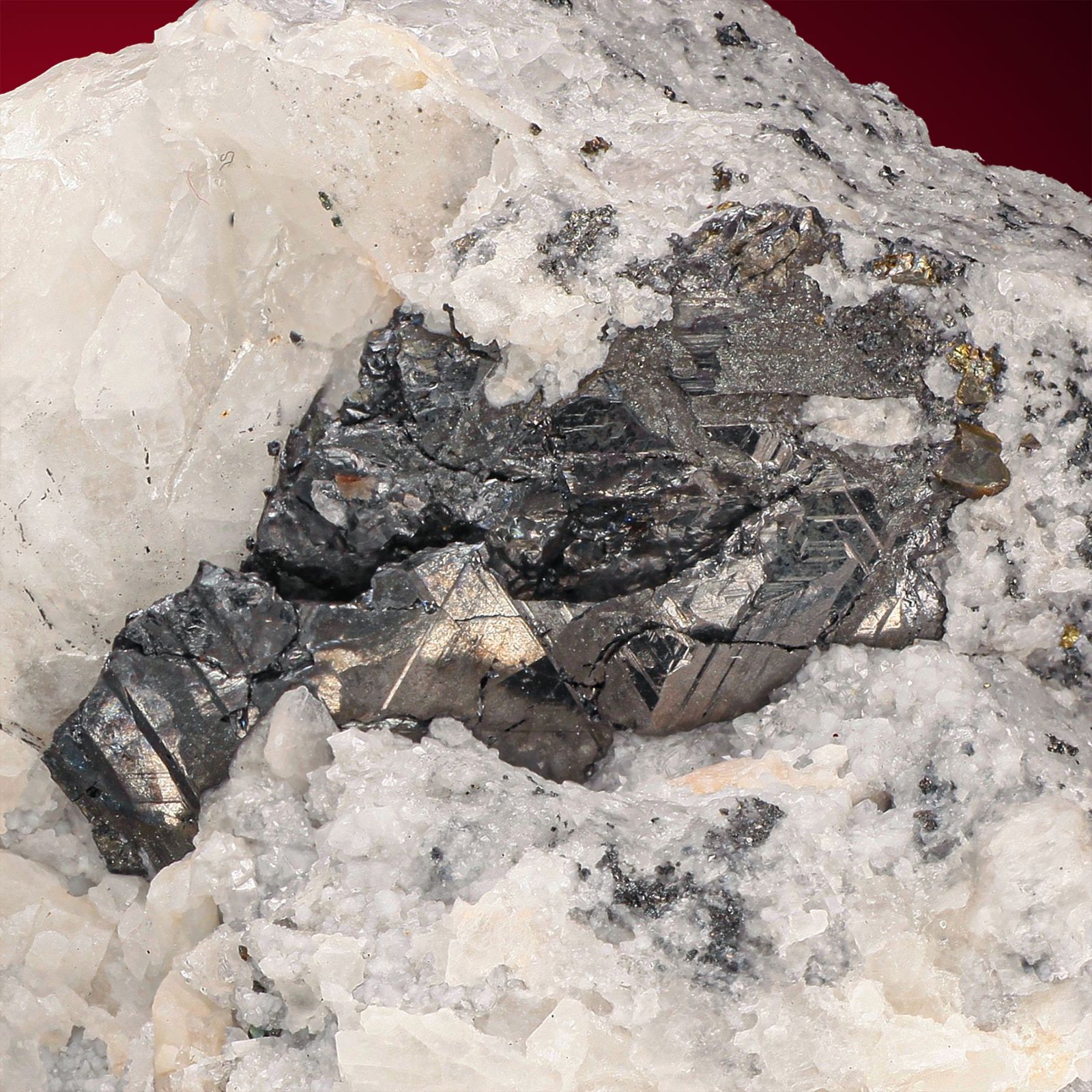 Wendel-Minerals | Item: 248 - Polybasite-TAC-Clara Mine | Wolfach ...