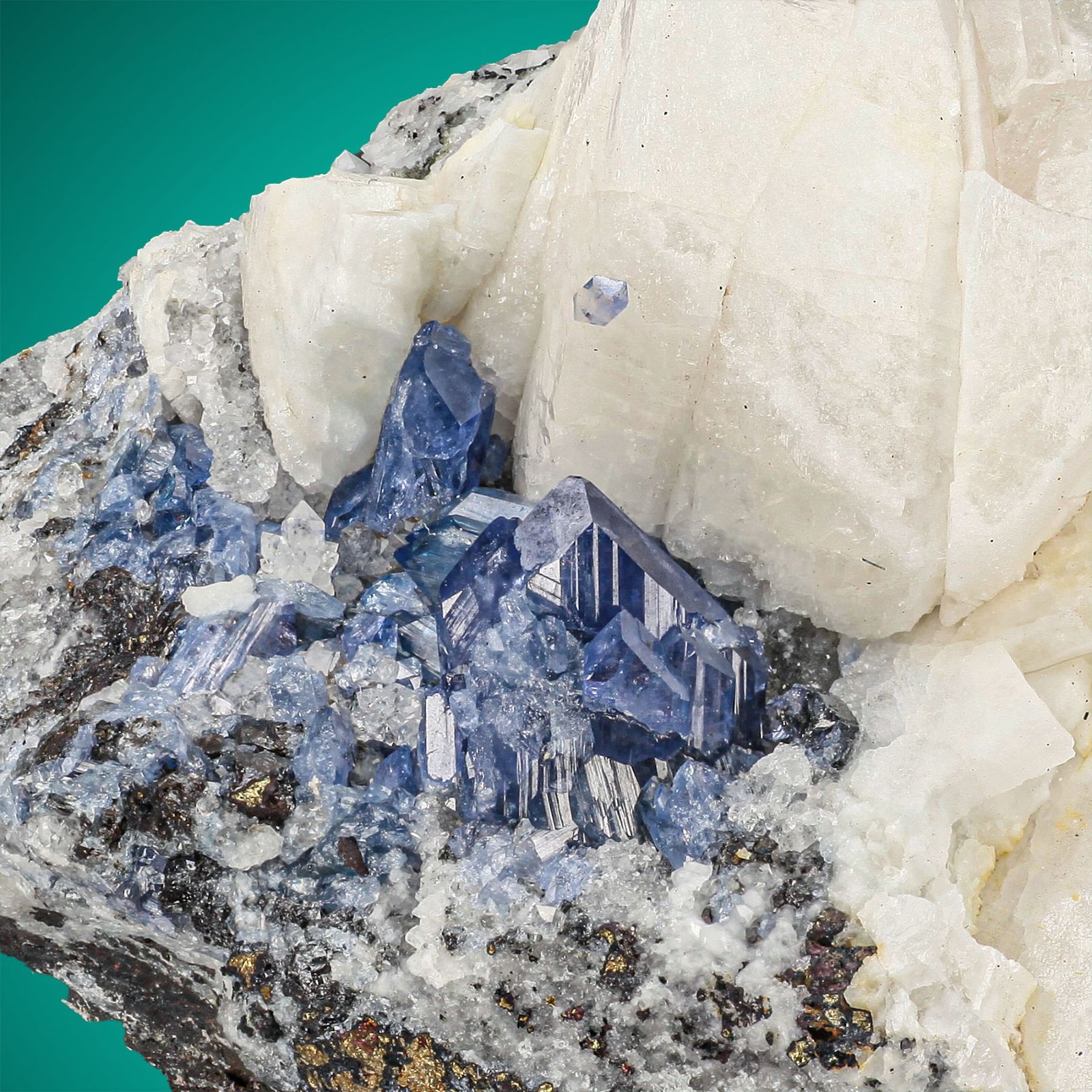 Wendel-Minerals | Item: 251 - Scorodite-Clara Mine | Wolfach | Black ...