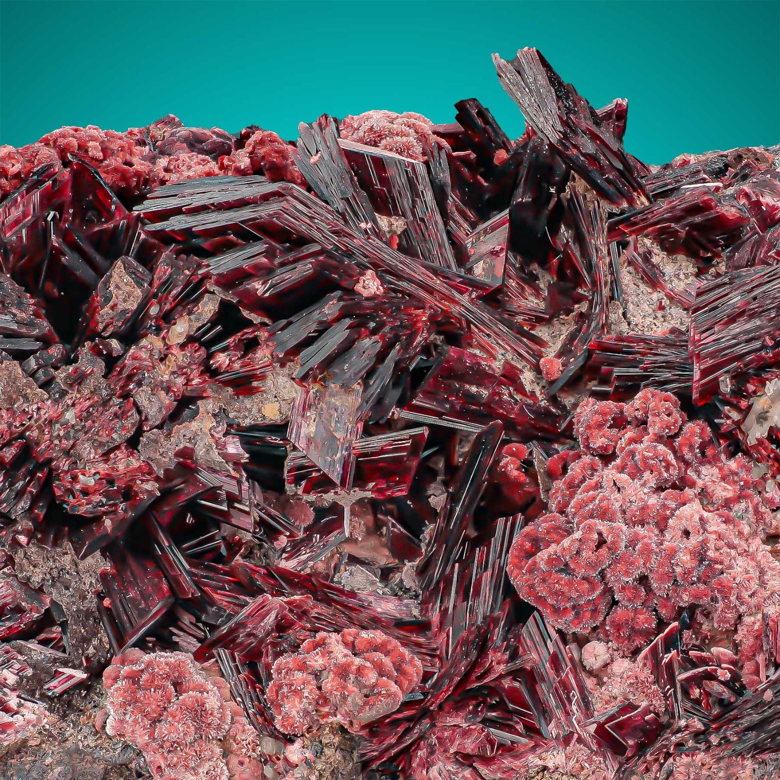 Wendel-Minerals | Item: 417 - Erythrite-Aghbar Mine | Bou Azzer ...