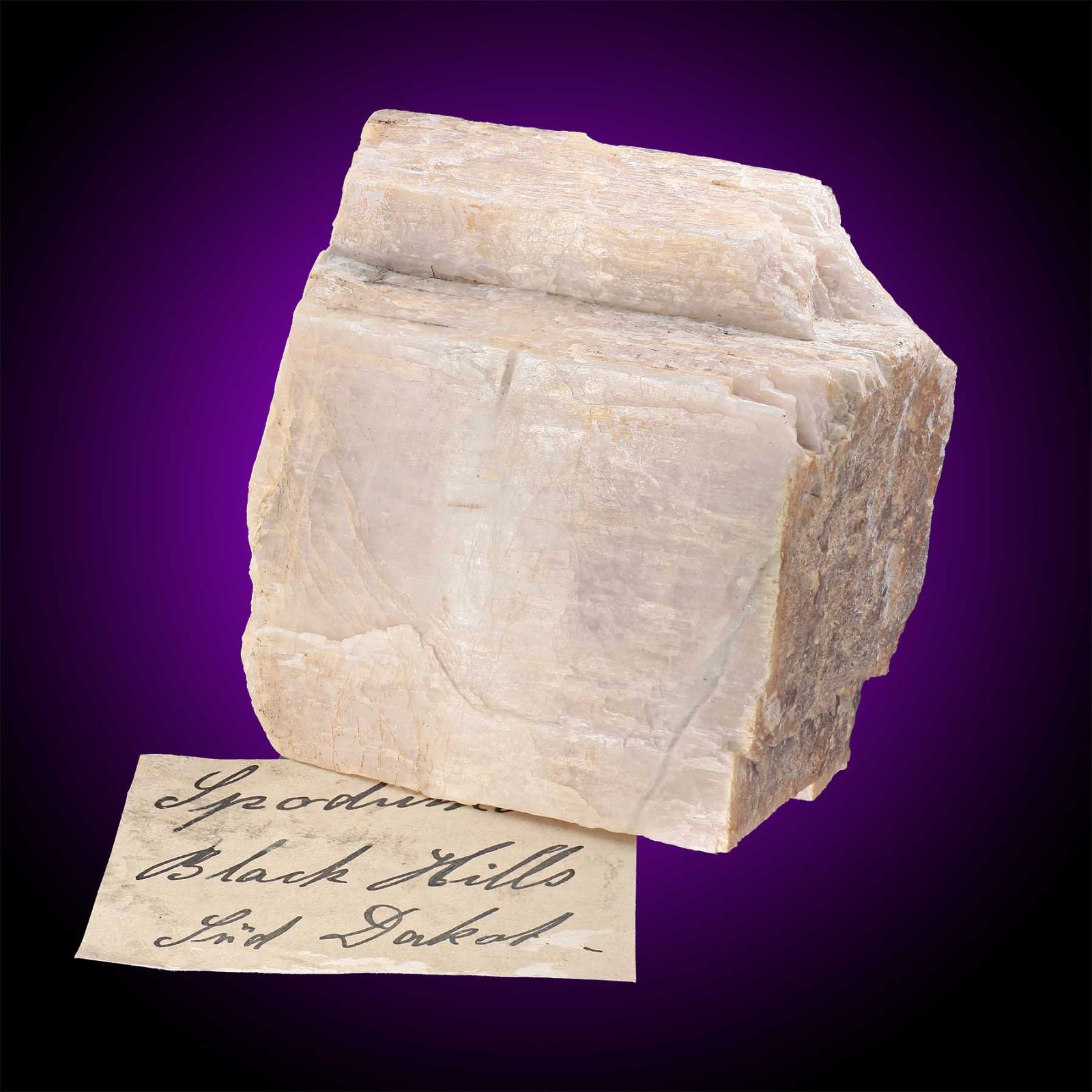 Wendel-Minerals | Item: 438 - Spodumene-Black Hills | Tinton District ...