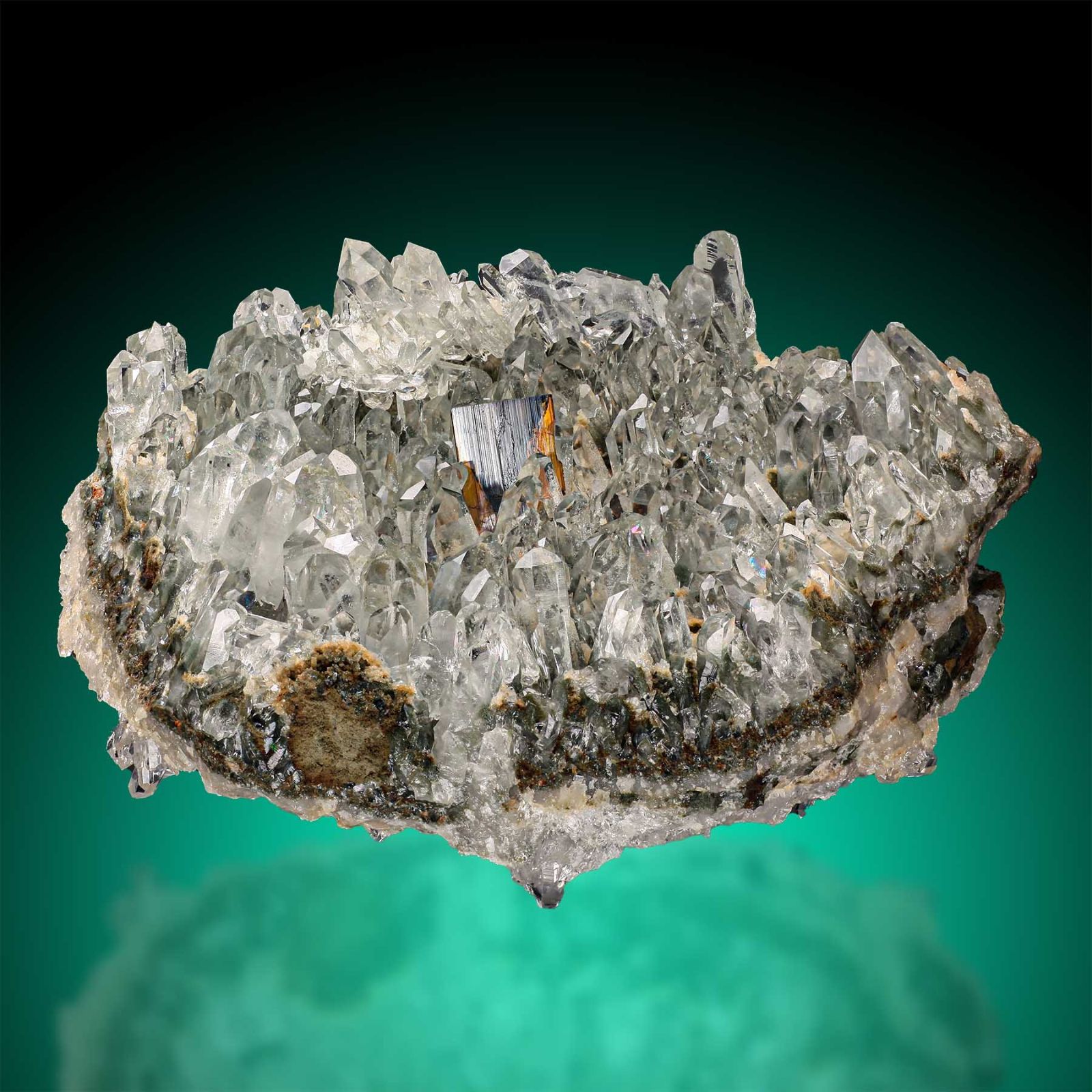 Wendel-Minerals | Item: 282 - Brookite-Zard Mt. | Ras Koh Mts. | Kharan ...