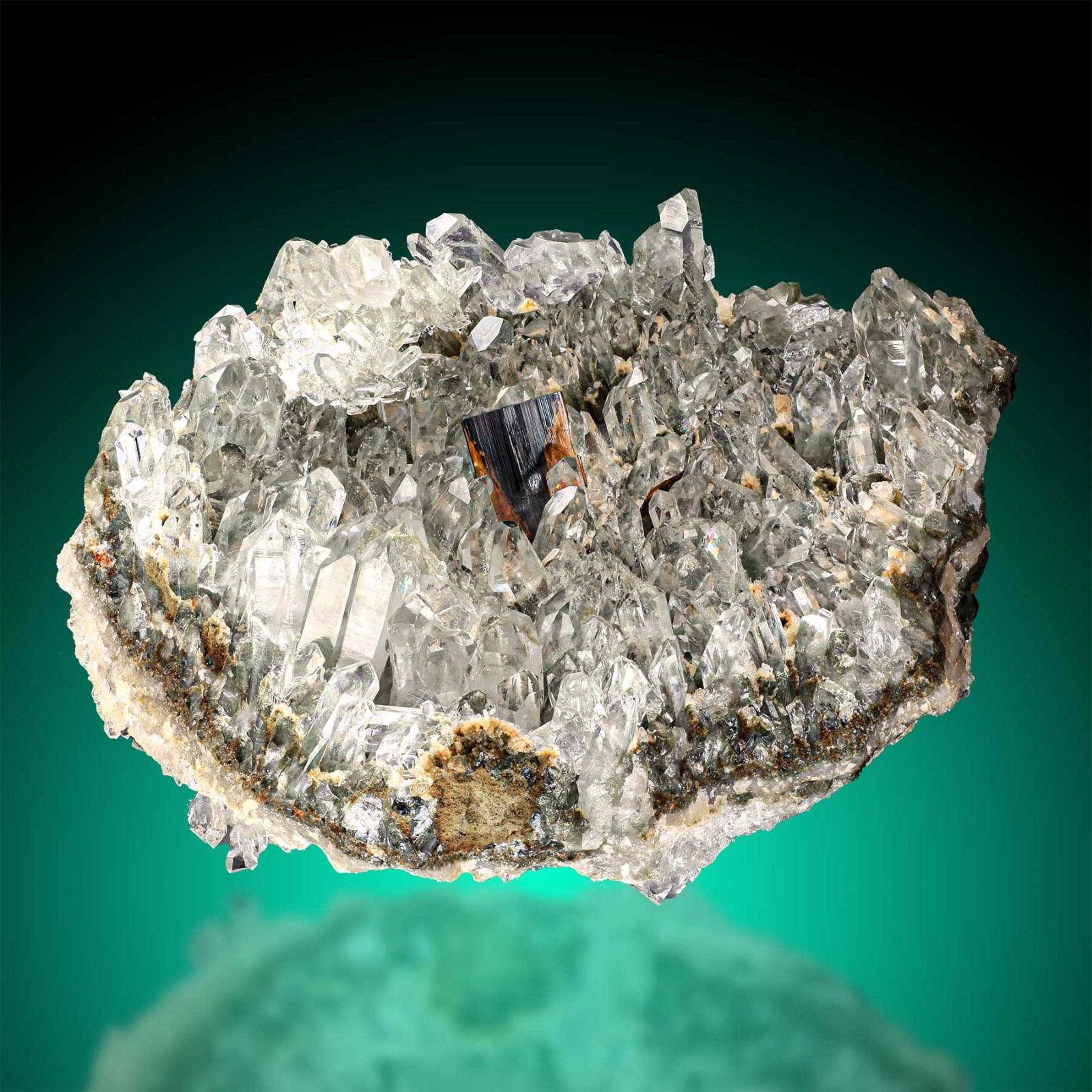 Wendel-Minerals | Item: 282 - Brookite-Zard Mt. | Ras Koh Mts. | Kharan ...