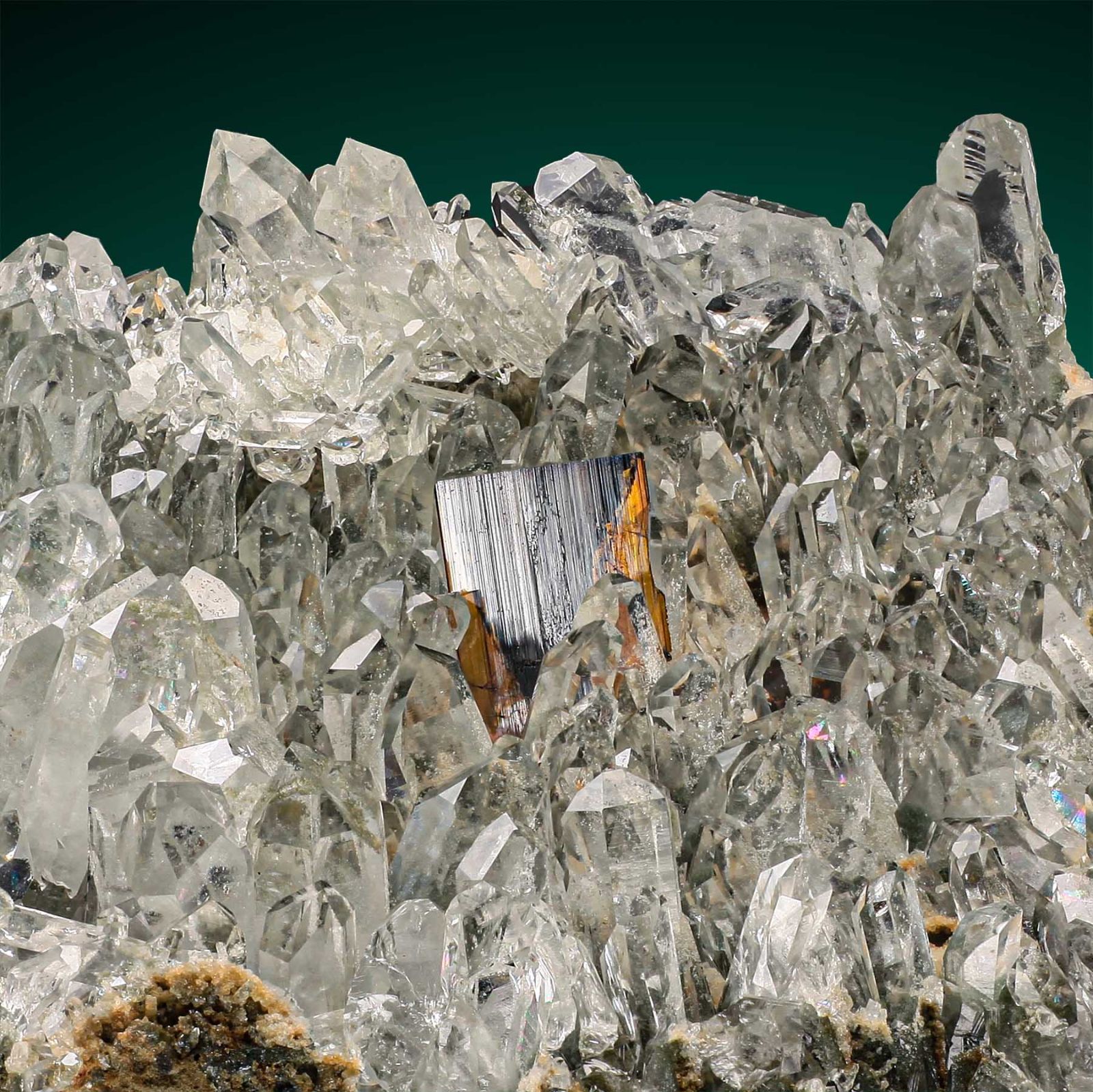 Wendel-Minerals | Item: 282 - Brookite-Zard Mt. | Ras Koh Mts. | Kharan ...