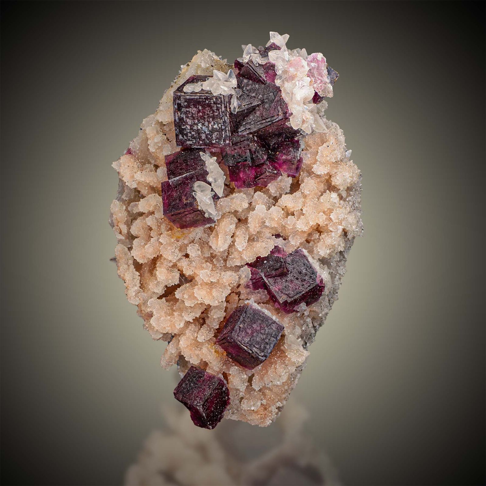 Wendel-Minerals | Item: 104 - Fluorite-Jingbian Cu-Au Deposit ...
