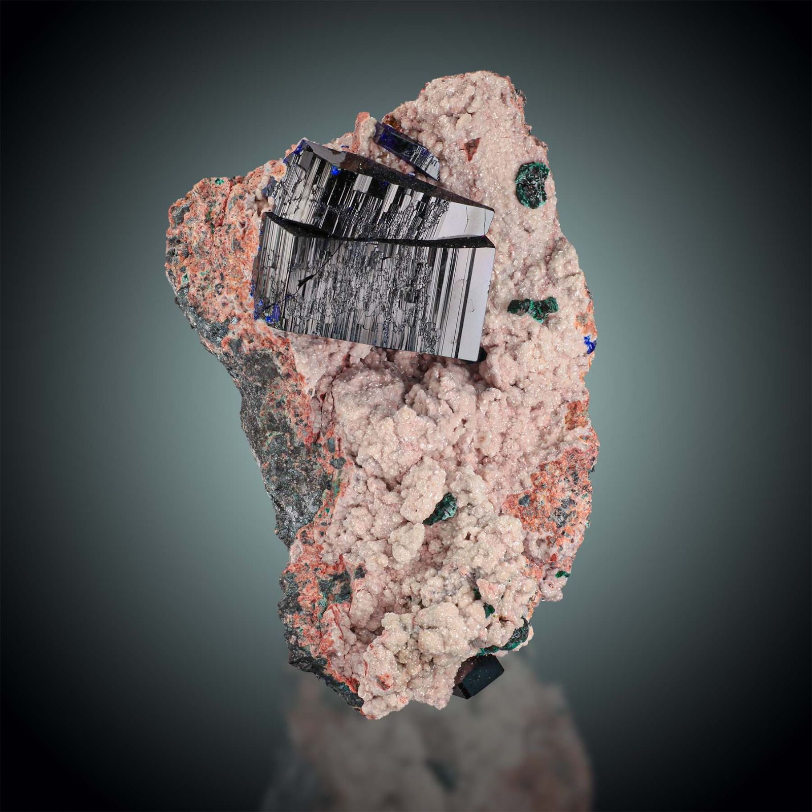 Wendel-Minerals | Item: 37 - Azurite-Tsumeb Mine | Tsumeb | Otjikoto ...