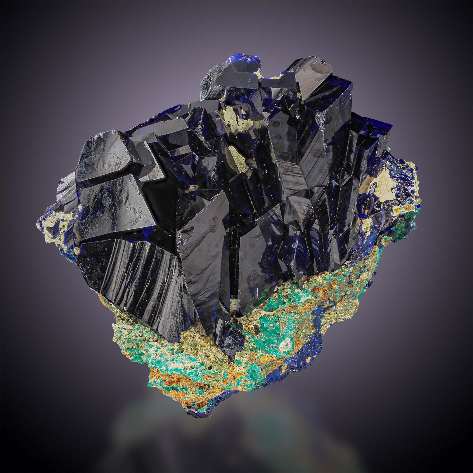 Wendel-Minerals | Item: 39 - Azurite-Tsumeb Mine | Tsumeb | Otjikoto ...