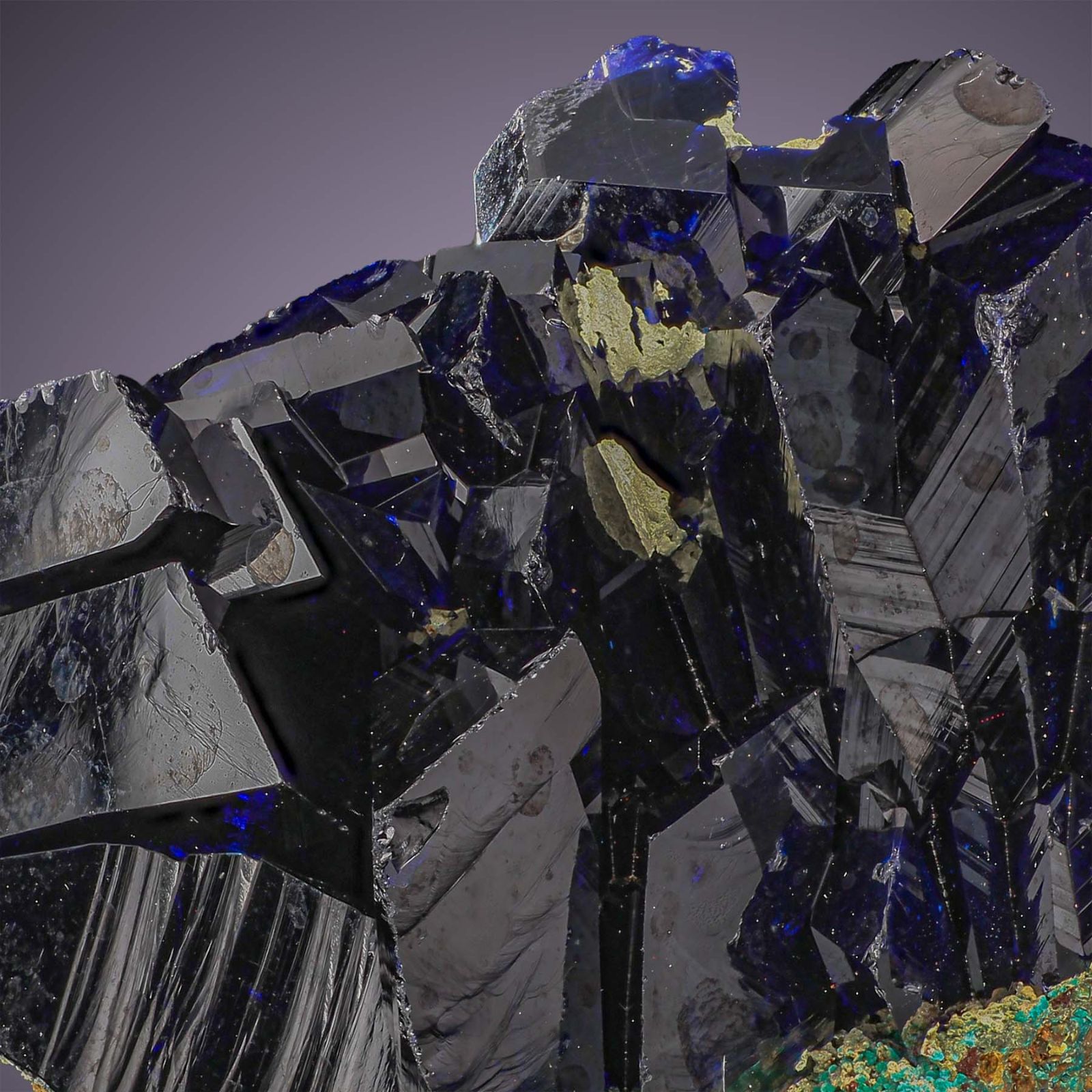 Wendel-Minerals | Item: 39 - Azurite-Tsumeb Mine | Tsumeb | Otjikoto ...