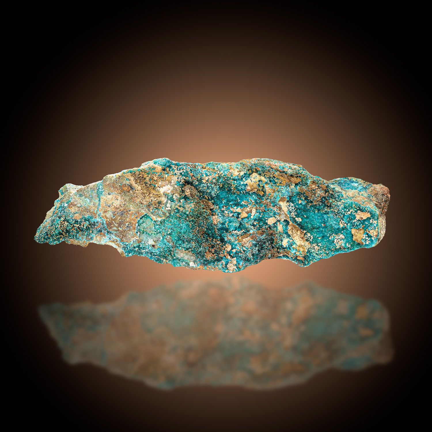 Wendel-Minerals | Item: 2224 - Caledonite-Rowley Mine | Painted Rock ...