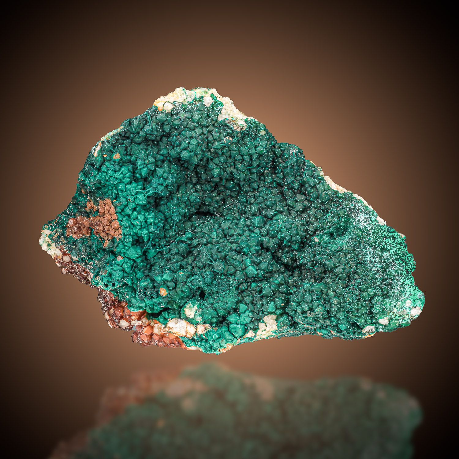 Wendel-Minerals | Item: 2233 - Cornwallite-Clara Mine | Wolfach | Black ...