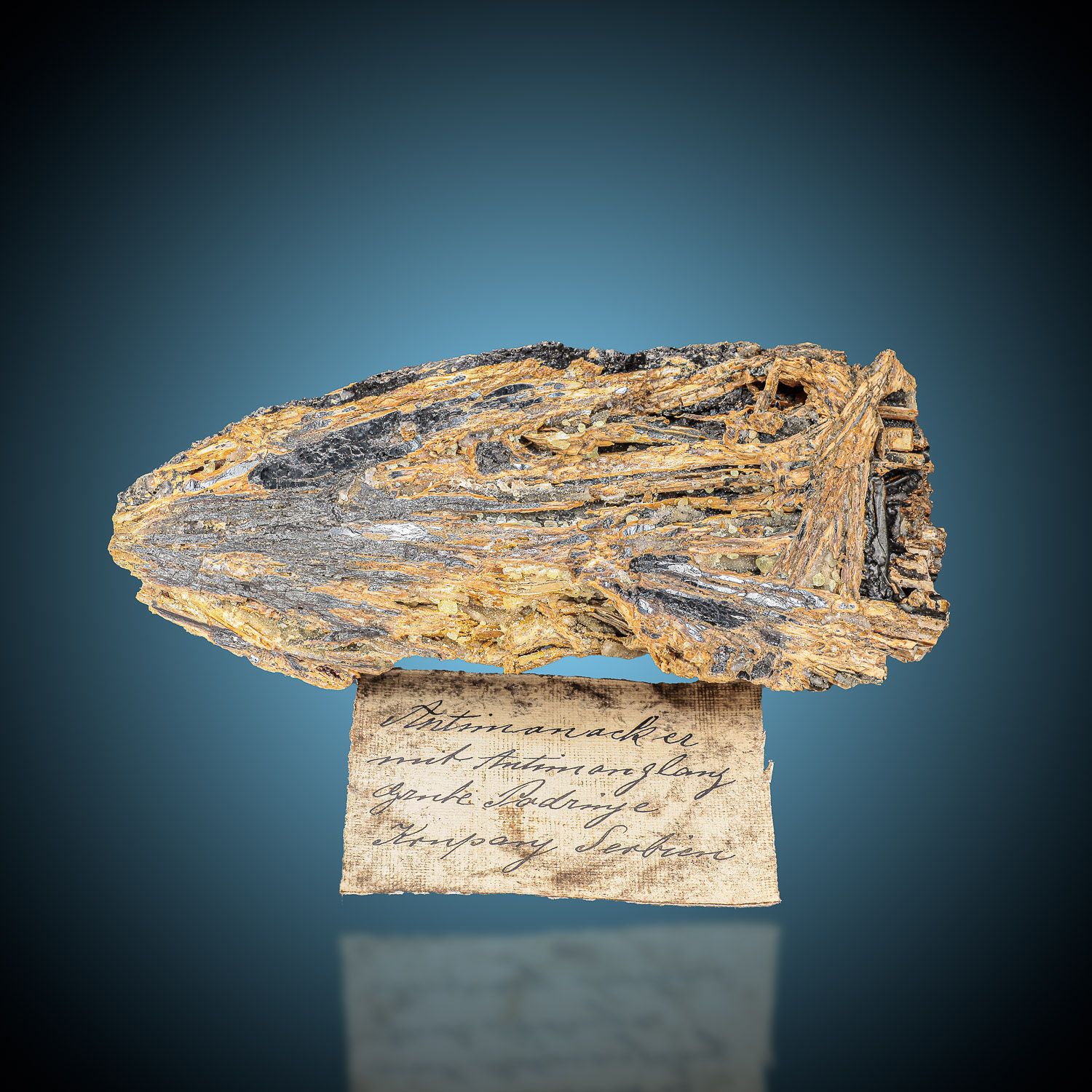 Wendel-Minerals | Item: 2269 - Cervantite-Zajača Mine| Krupanj ...