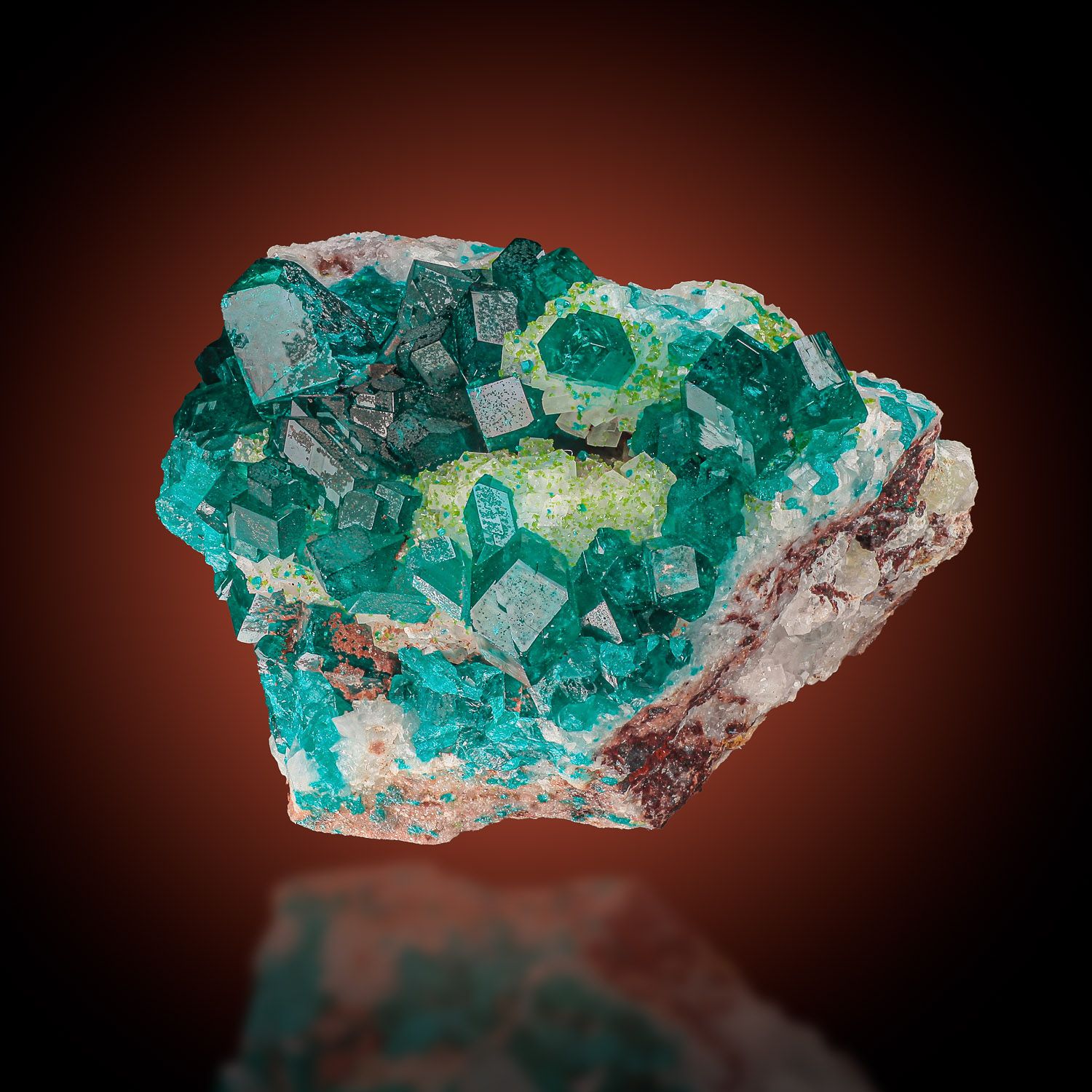 Wendel-Minerals | Item: 2276 - Dioptase-Tsumeb Mine | Tsumeb | Otjikoto ...