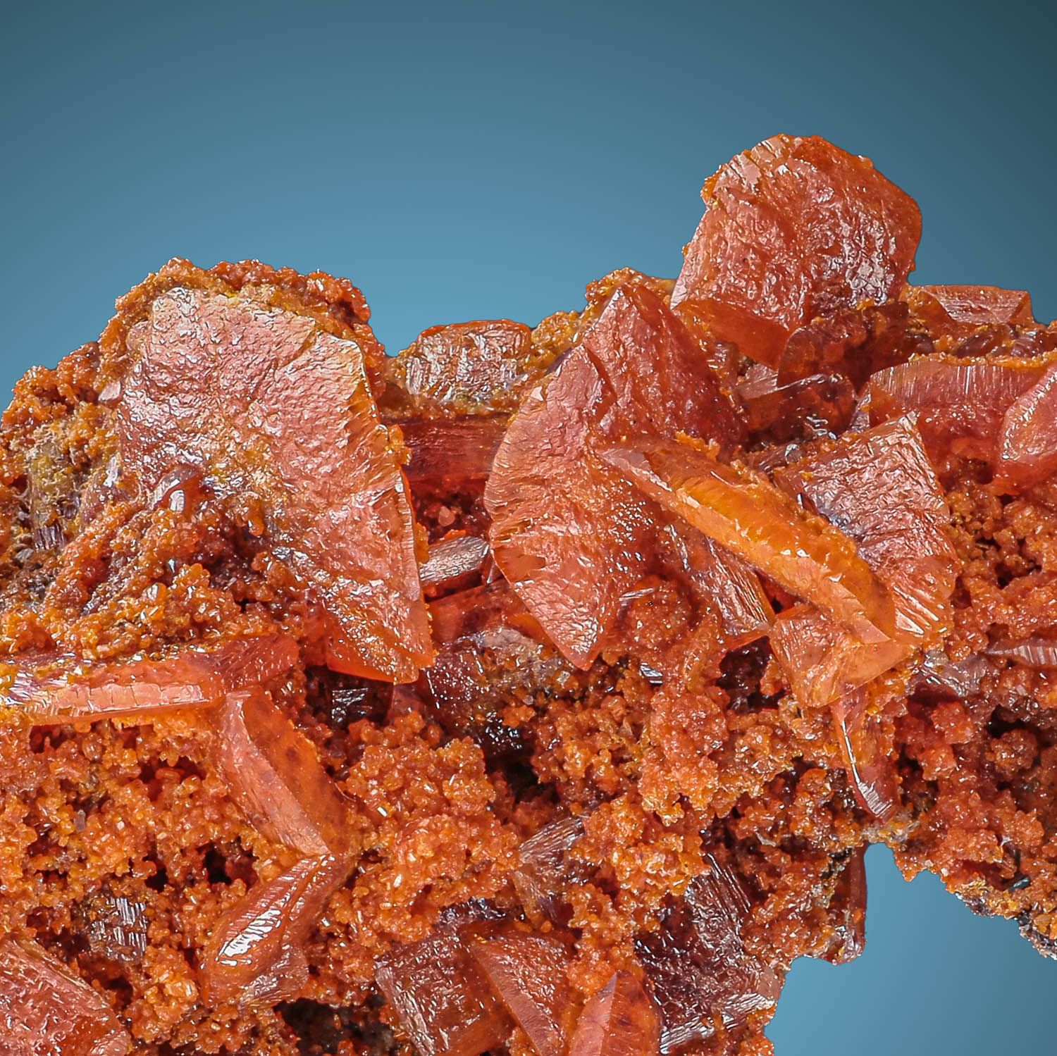 Wendel-Minerals | Item: 2305 - Wulfenite-Rowley Mine | Painted Rock Mts ...