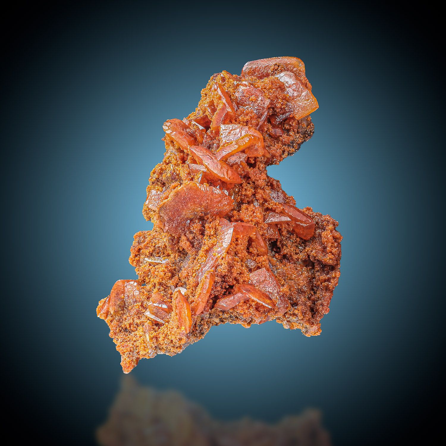 Wendel-Minerals | Item: 2305 - Wulfenite-Rowley Mine | Painted Rock Mts ...