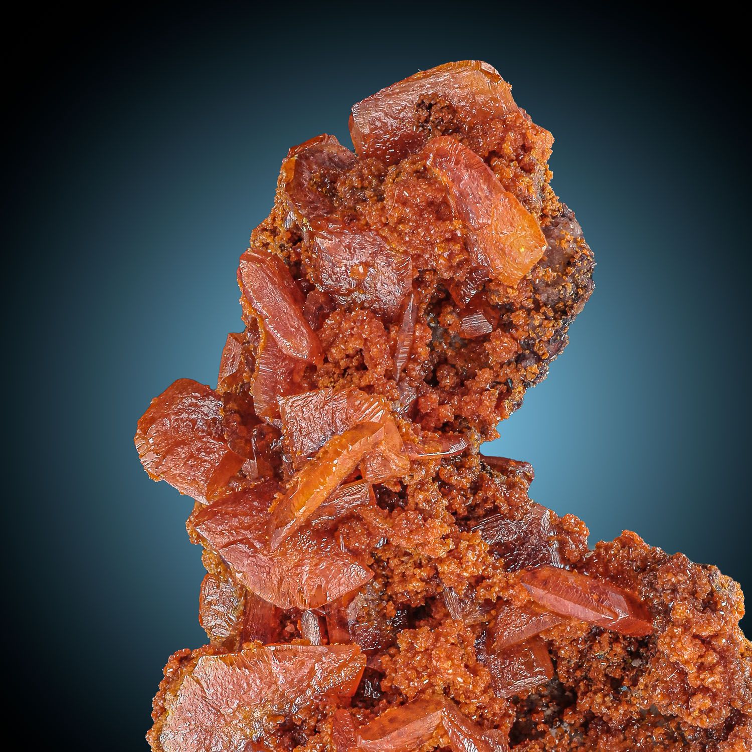 Wendel-Minerals | Item: 2305 - Wulfenite-Rowley Mine | Painted Rock Mts ...