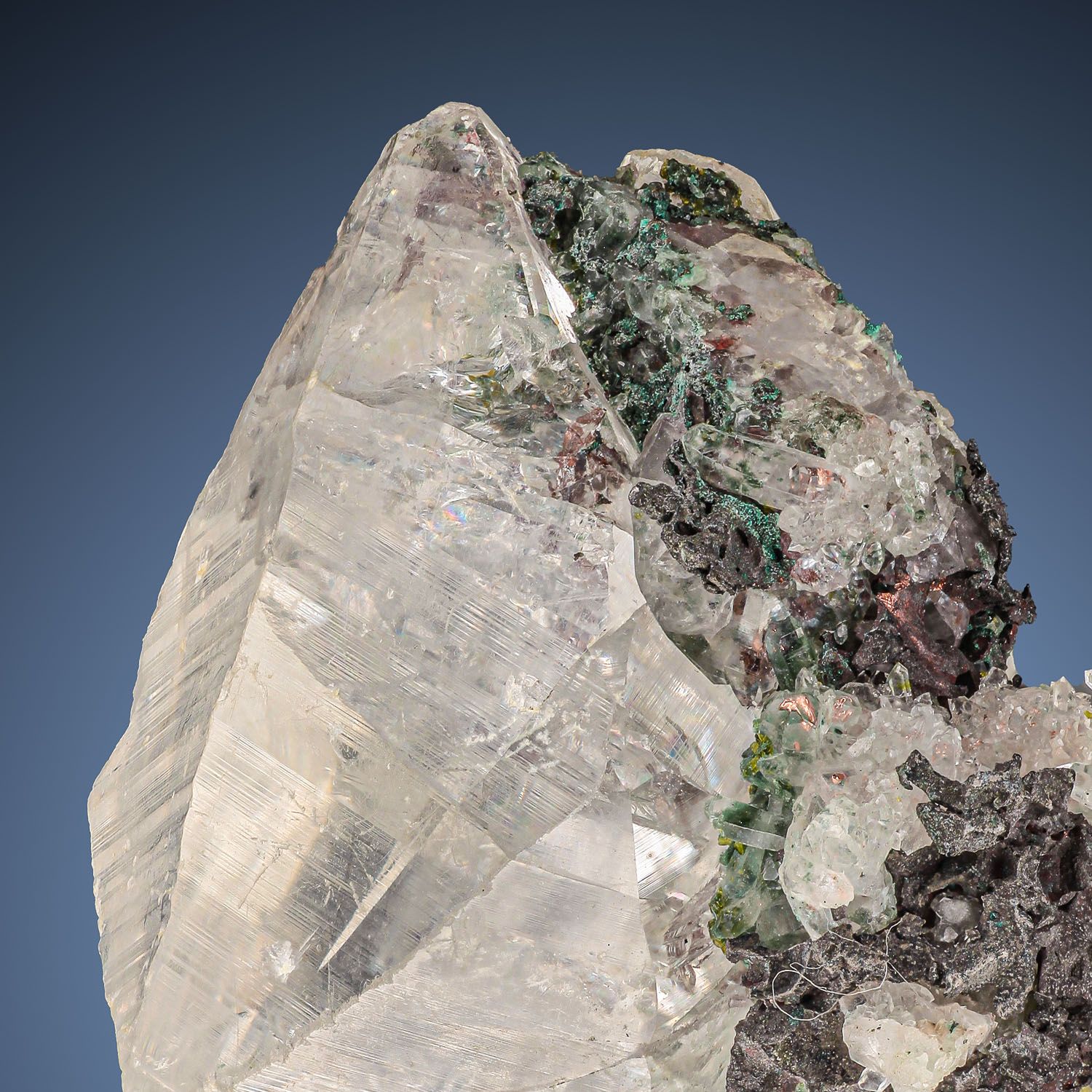 Wendel-Minerals | Item: 2322 - Calcite-Quincy Mine | Hancock | Houghton ...