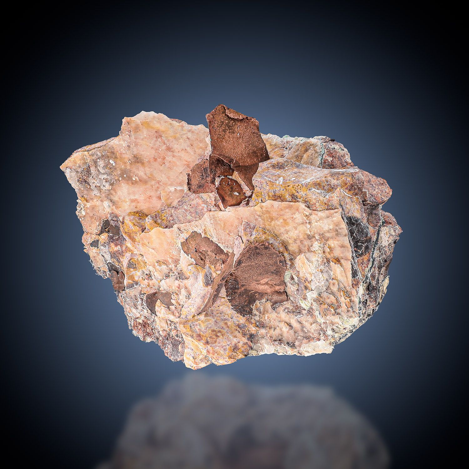 Wendel-Minerals | Item: 2387 - Copper-Great Cobar Mine | Cobar ...
