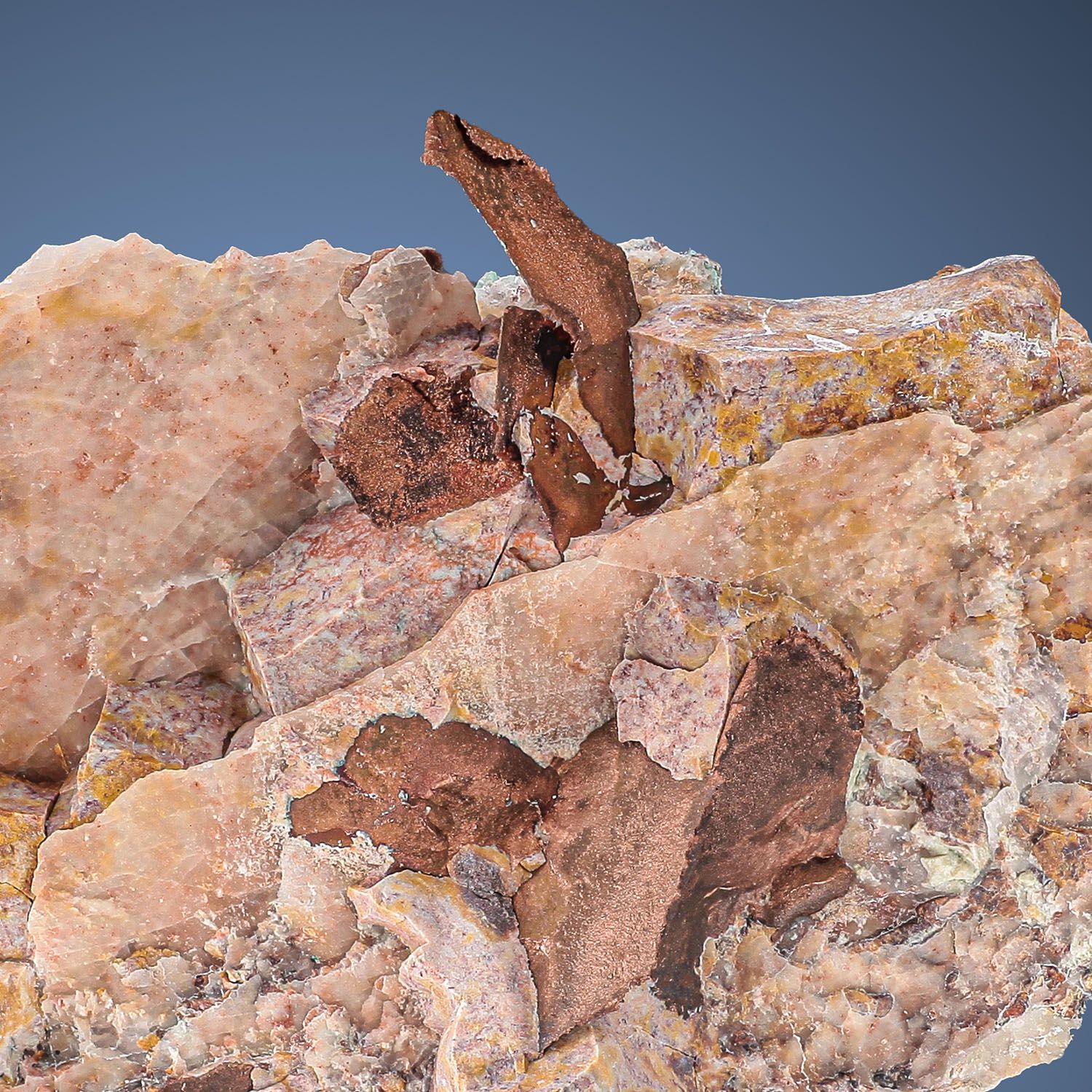 Wendel-Minerals | Item: 2387 - Copper-Great Cobar Mine | Cobar ...