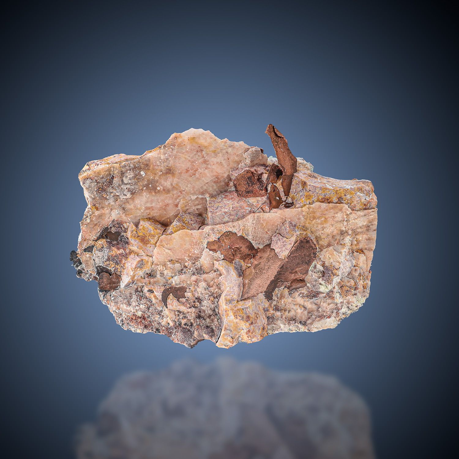 Wendel-Minerals | Item: 2387 - Copper-Great Cobar Mine | Cobar ...