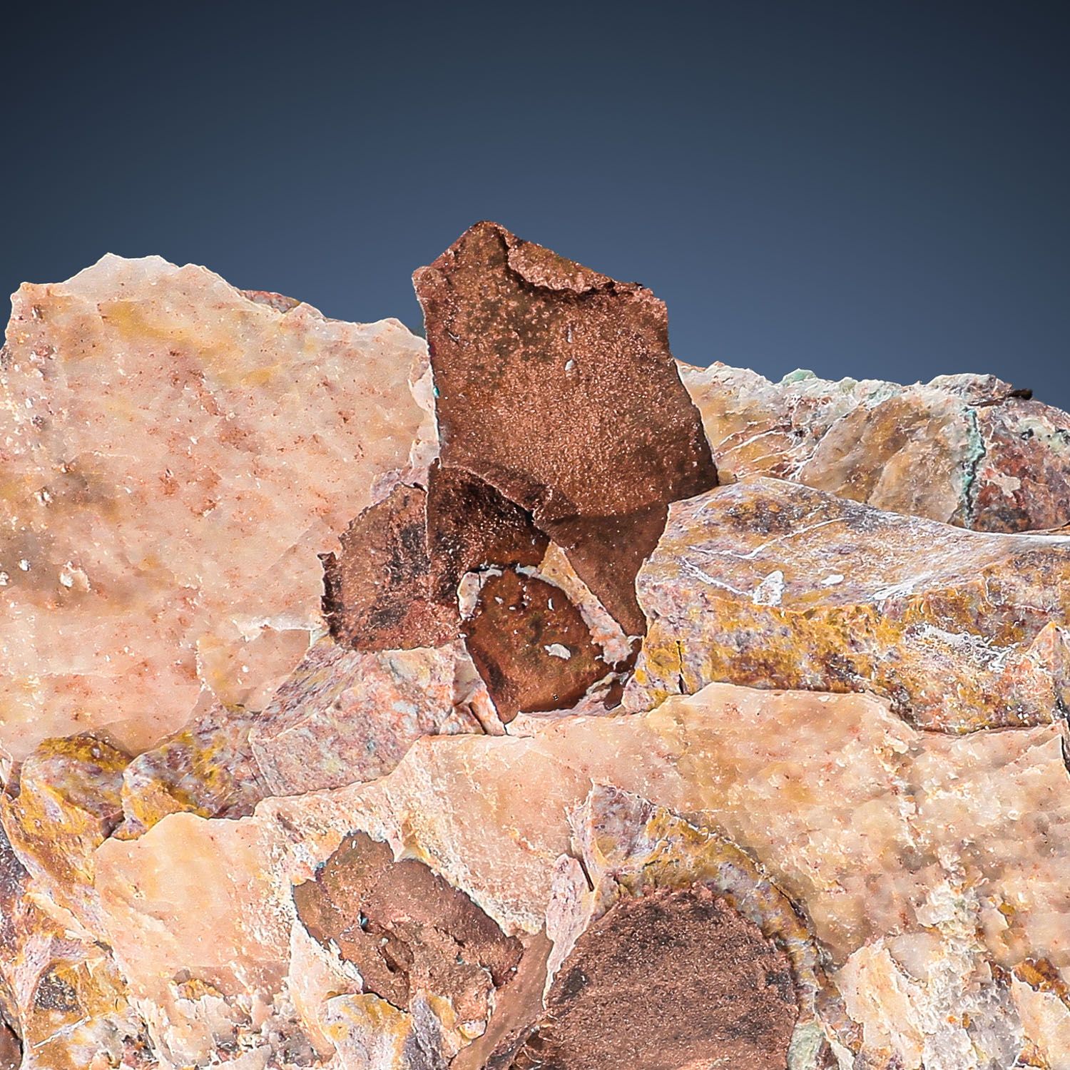 Wendel-Minerals | Item: 2387 - Copper-Great Cobar Mine | Cobar ...