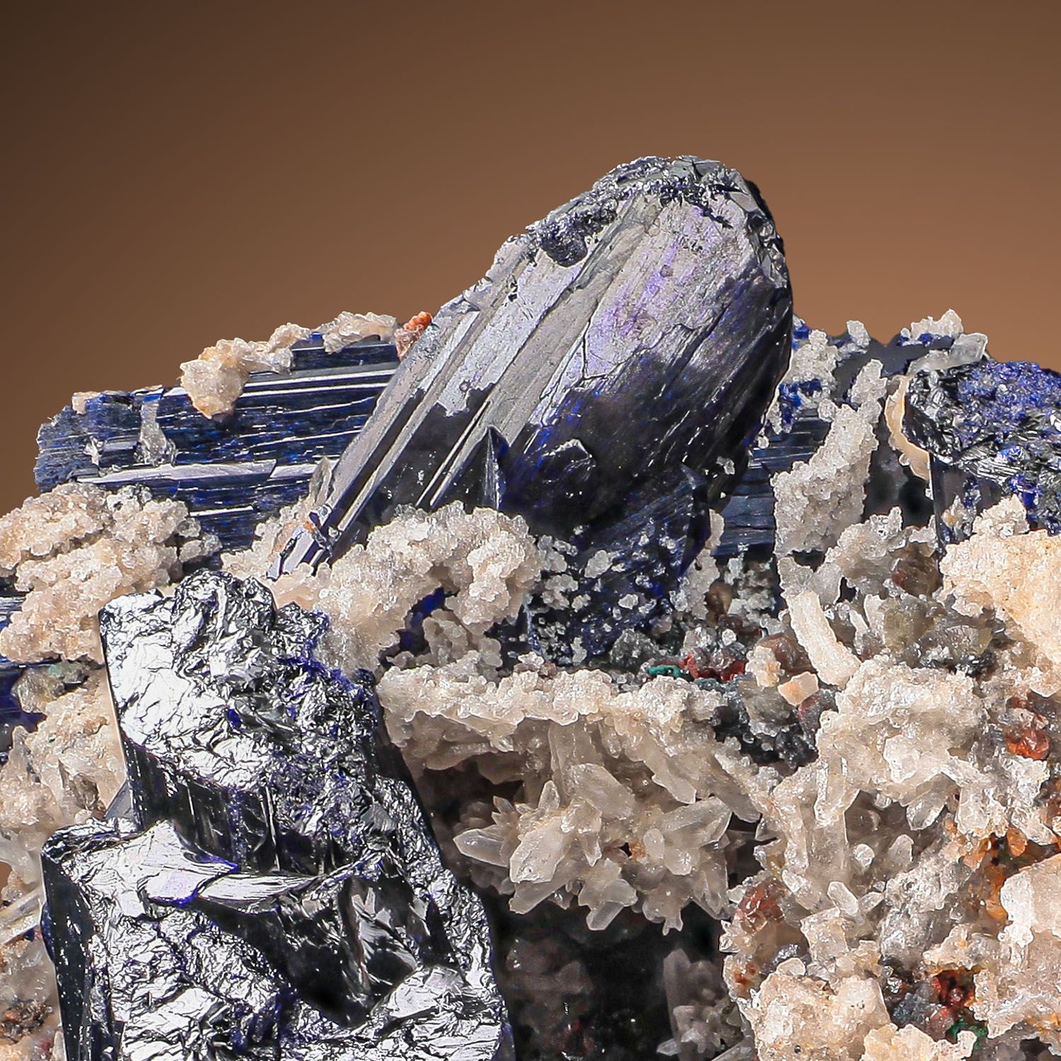 Wendel-Minerals | Item: 2477 - Azurite-Tsumeb Mine | Tsumeb | Otjikoto ...