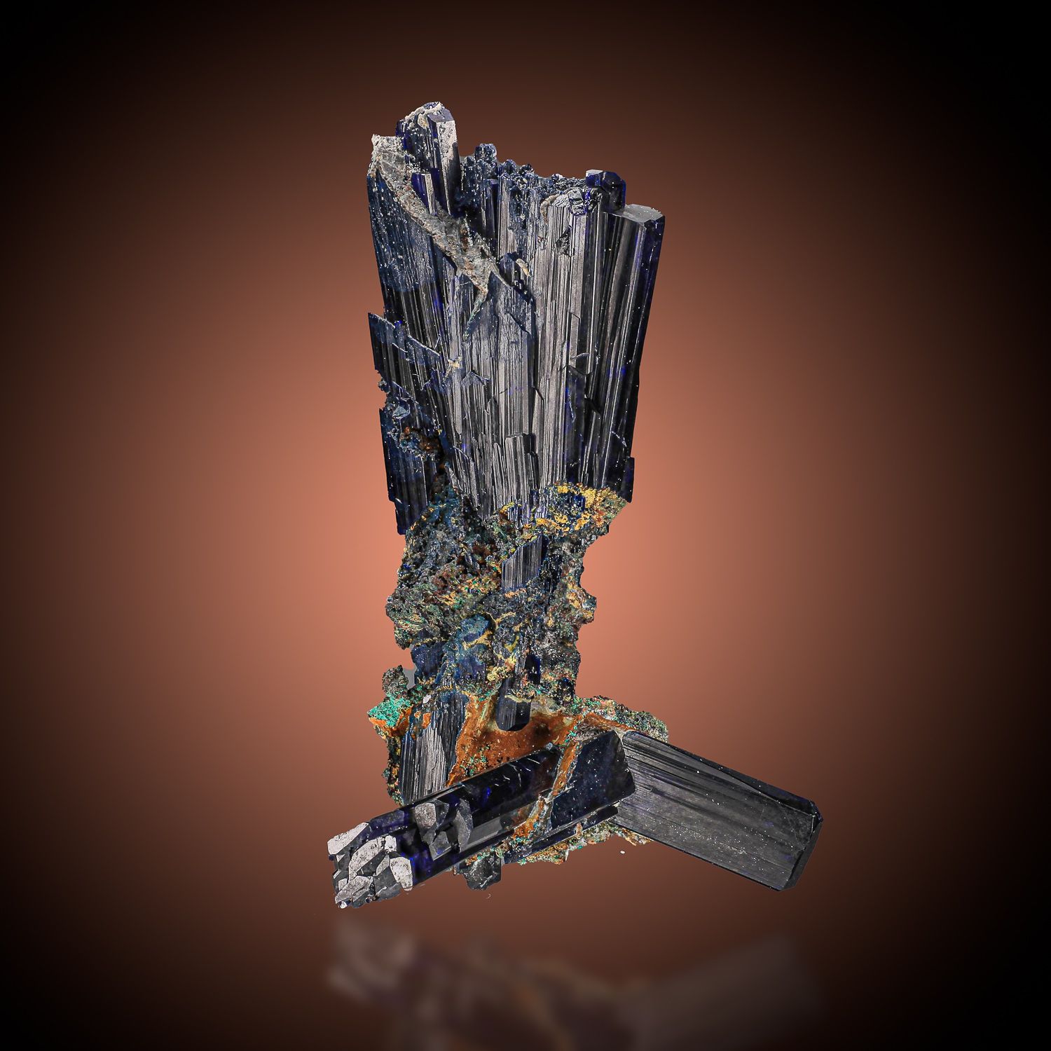 Wendel-Minerals | Item: 2424 - Azurite-Tsumeb Mine | Tsumeb | Otjikoto ...