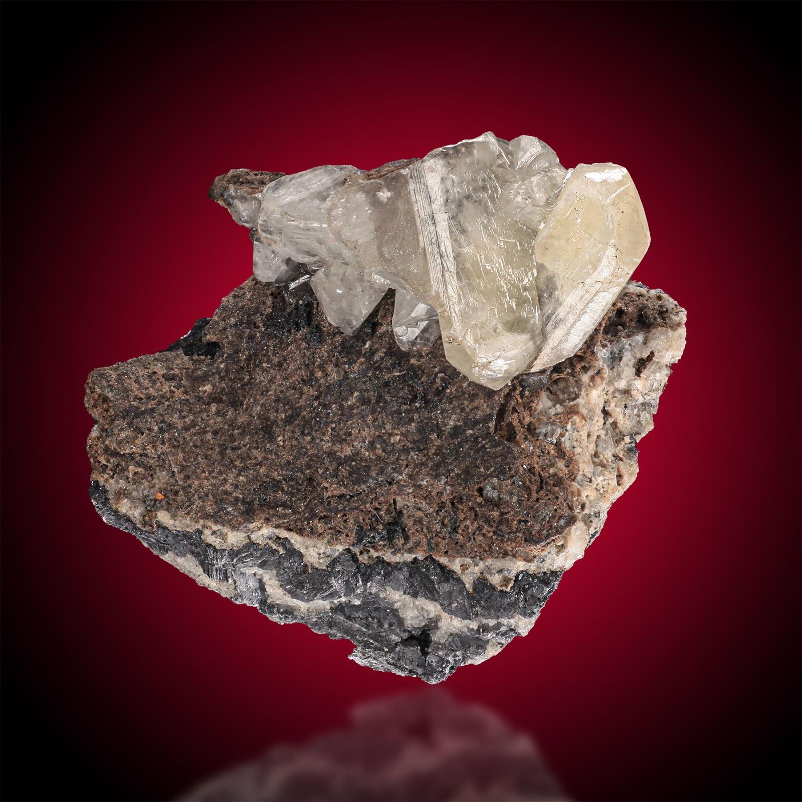 Wendel-Minerals | Item: 2773 - Anglesite-Bage Mine | Cromford | Matlock ...