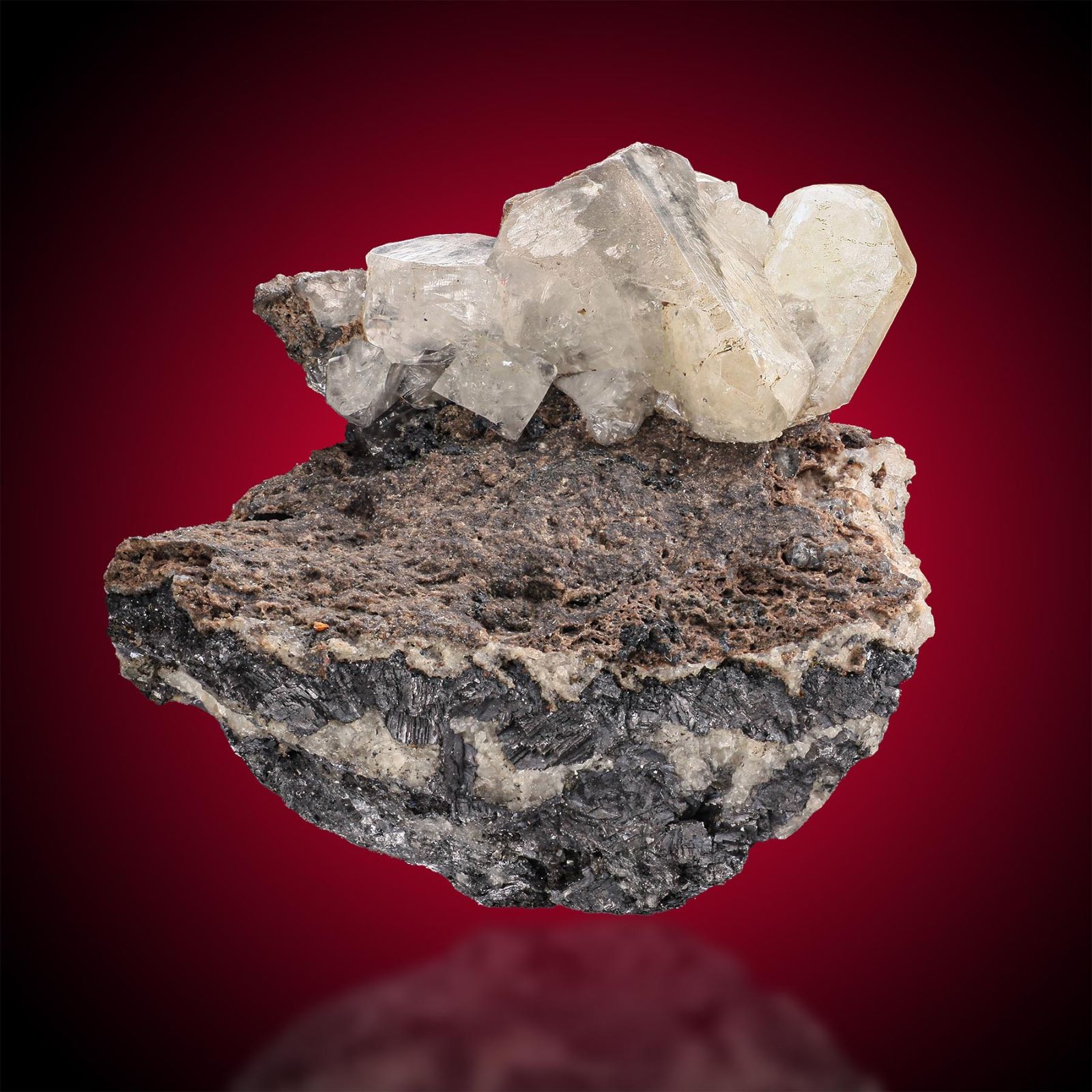 Wendel-Minerals | Item: 2773 - Anglesite-Bage Mine | Cromford | Matlock ...