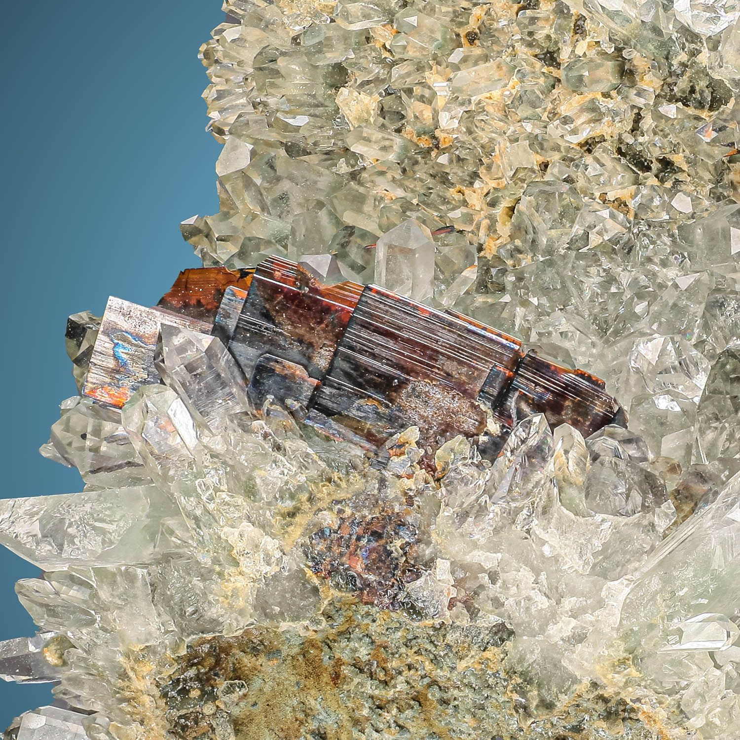 Wendel-Minerals | Item: 2796 - Brookite-Zard Mt. | Ras Koh Mts ...