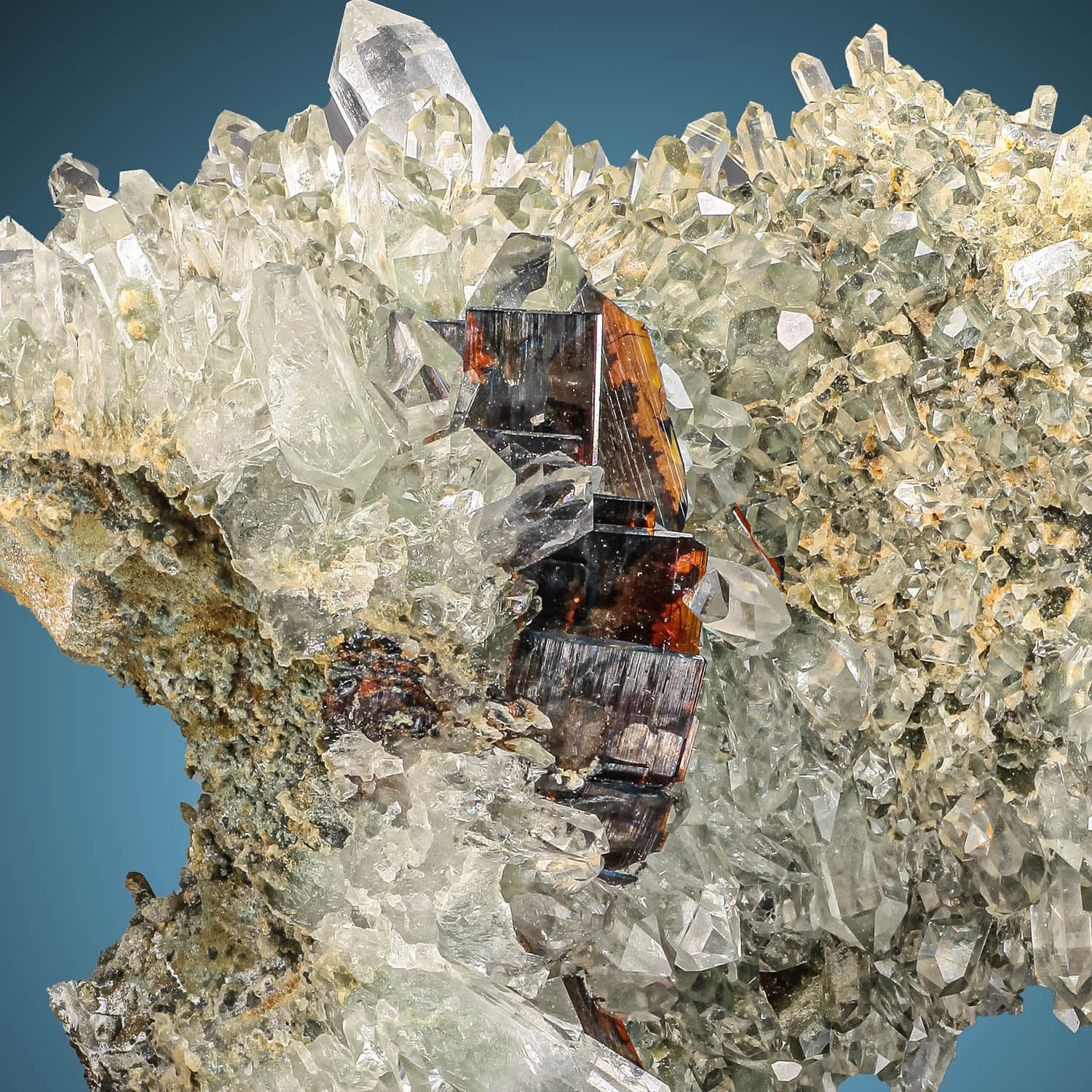 Wendel-Minerals | Item: 2796 - Brookite-Zard Mt. | Ras Koh Mts ...