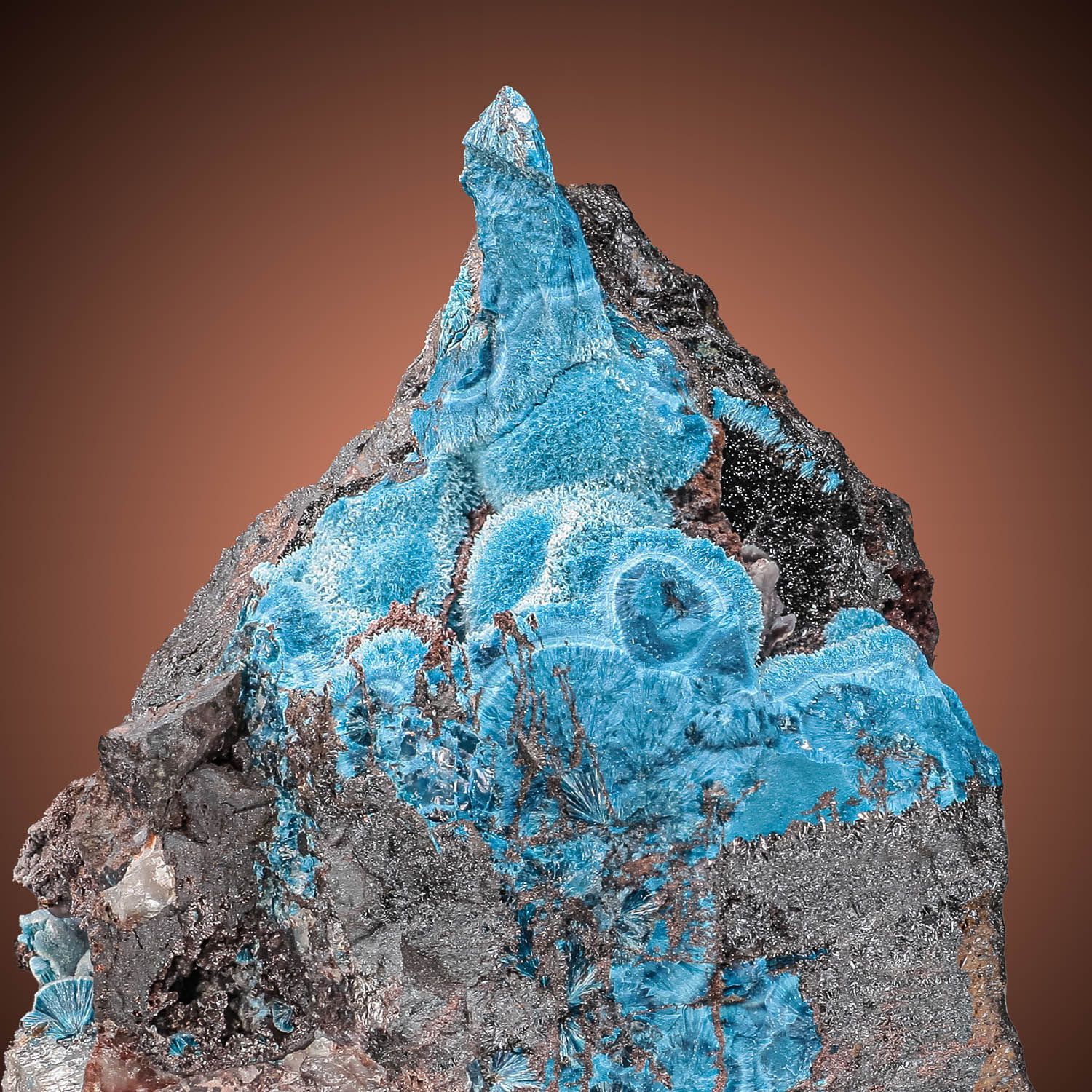 Wendel-Minerals | Item: 2823 - Shattuckite-Omaue | Kaokoveld | Kunene ...