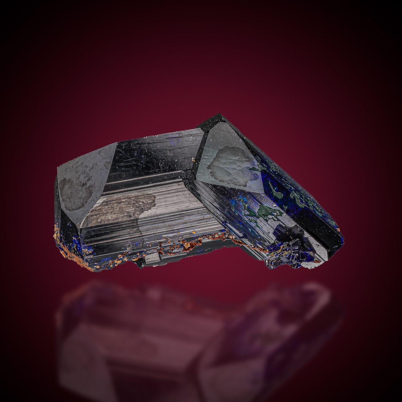 Wendel-Minerals | Item: 603 - Azurite-Tsumeb Mine | Tsumeb | Otjikoto ...