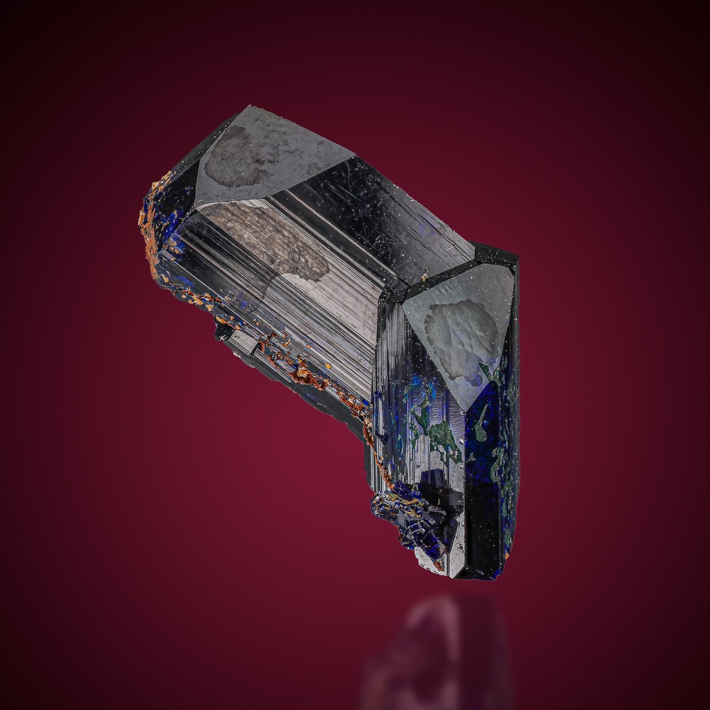 Wendel-Minerals | Item: 603 - Azurite-Tsumeb Mine | Tsumeb | Otjikoto ...