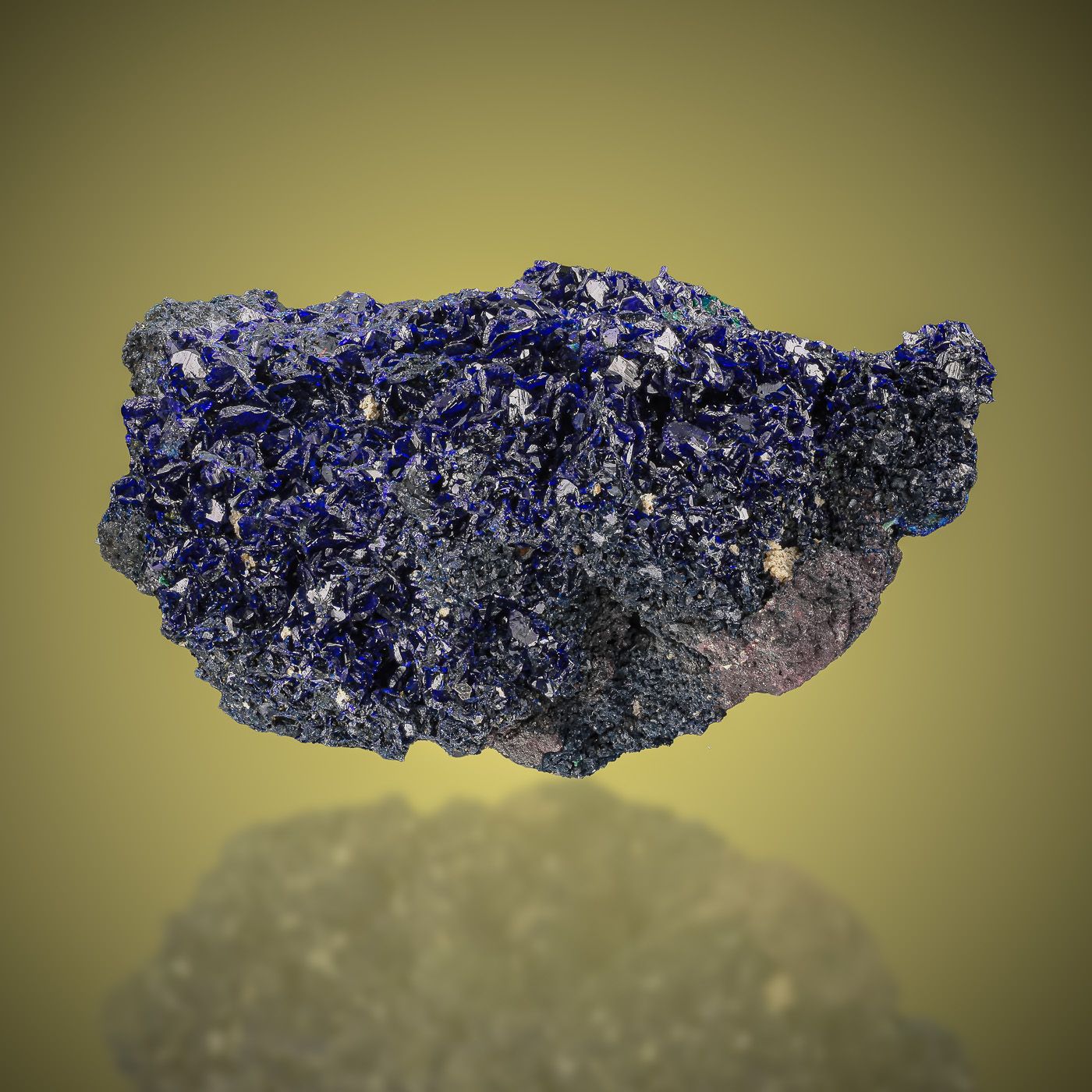 Wendel-Minerals | Item: 651 - Azurite-Sepon Mine | Viraboury District ...