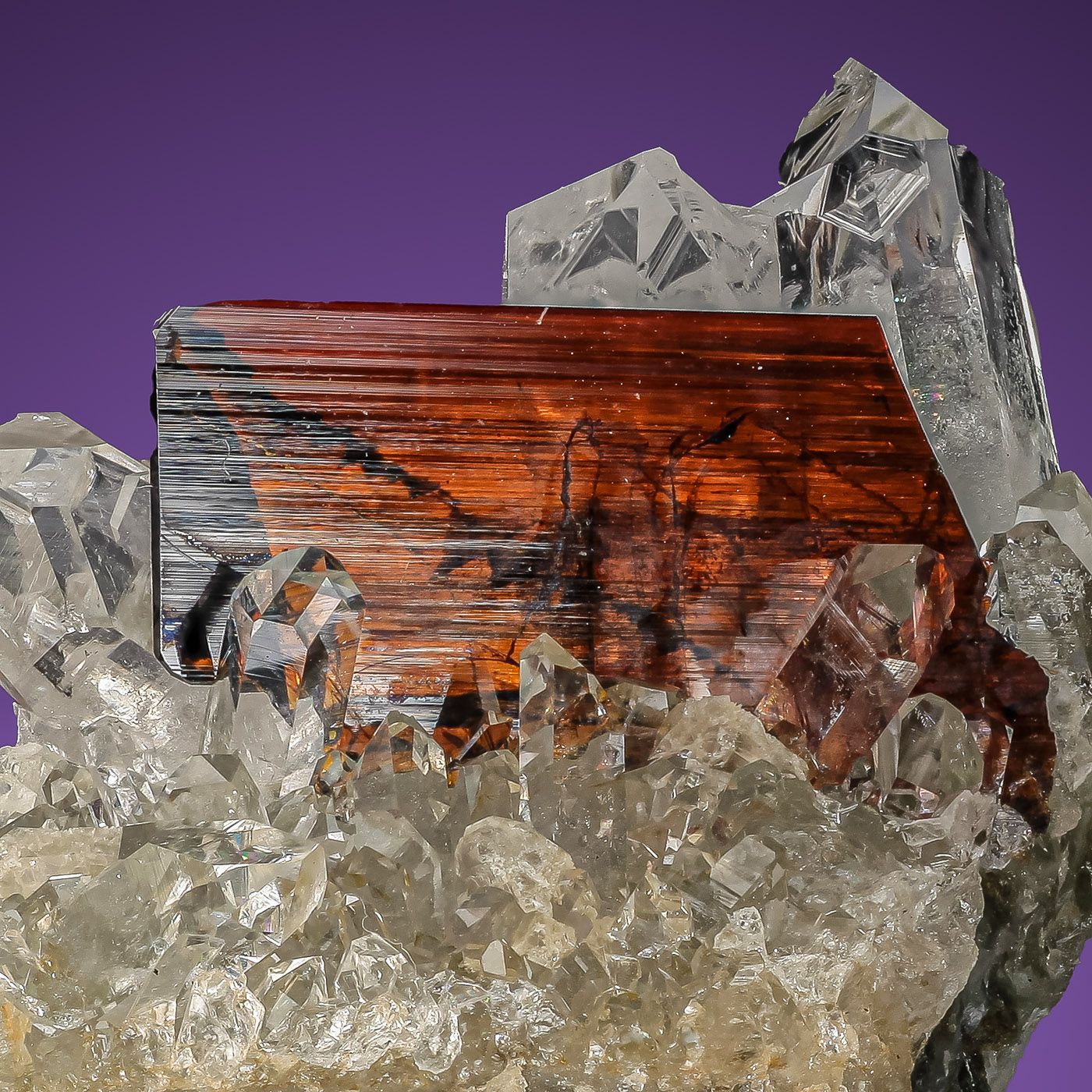 Wendel-Minerals | Item: 605 - Brookite-Zard Mt. | Ras Koh Mts. | Kharan ...