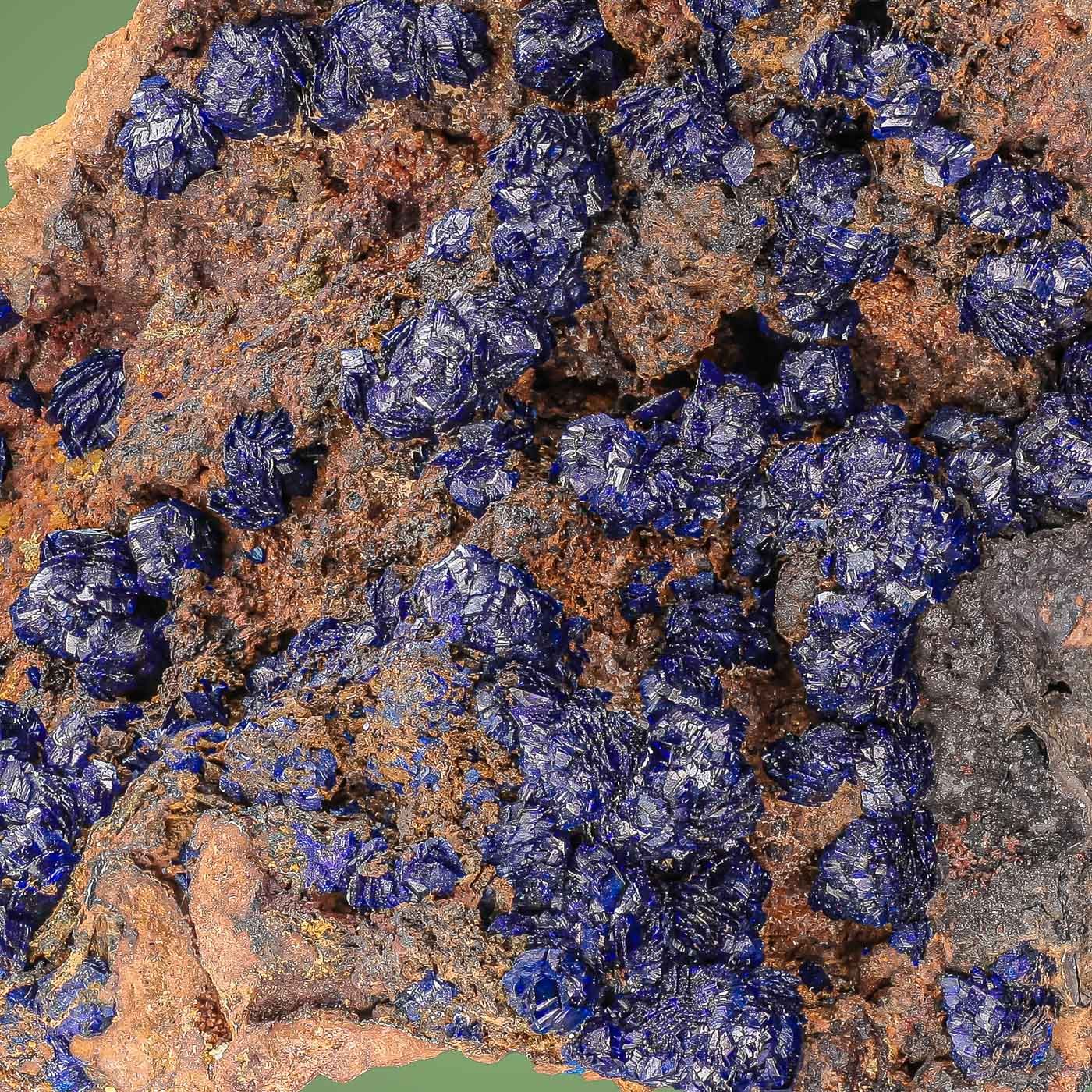 Wendel-Minerals | Item: 696 - Azurite-Morenci | Copper Mountain ...