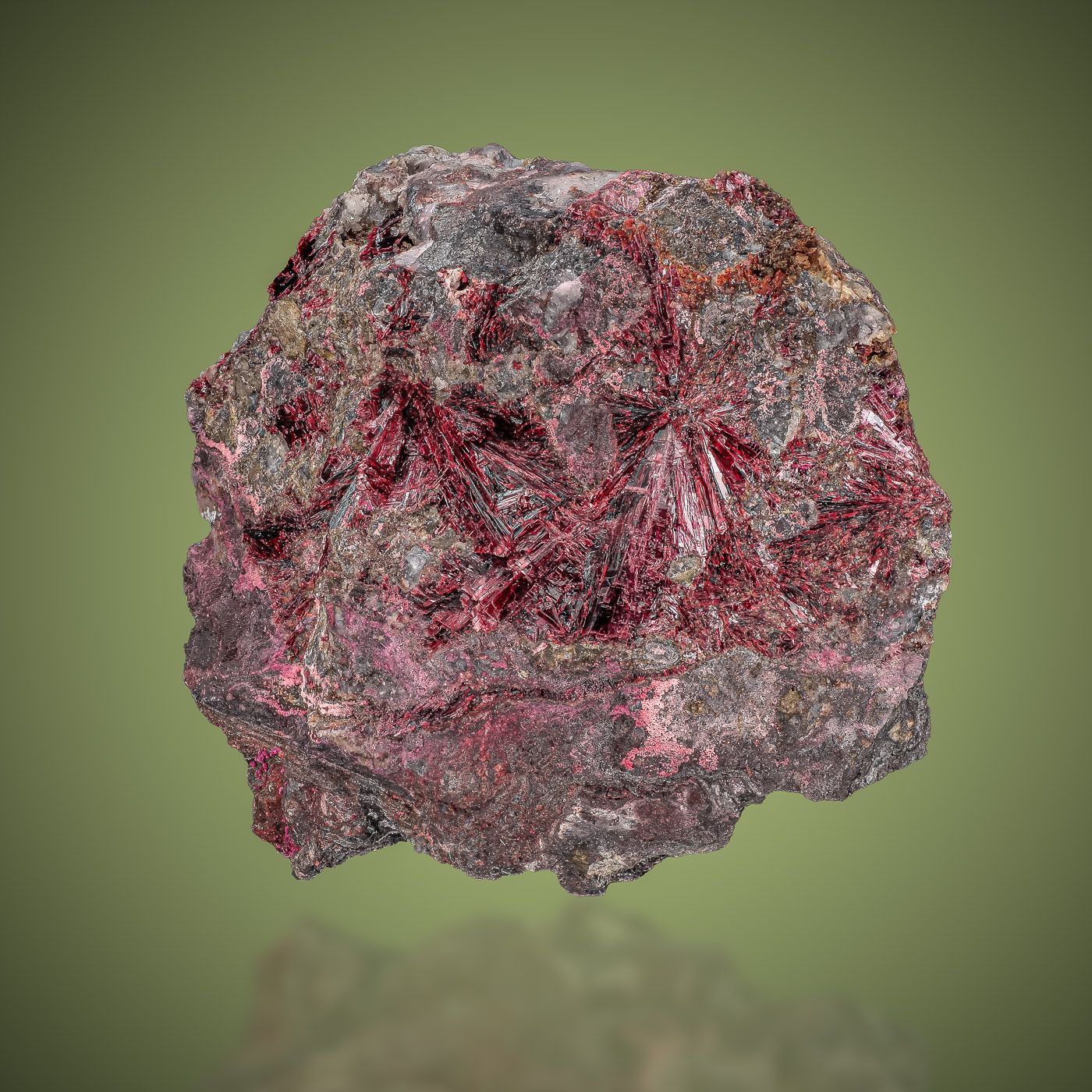 Wendel-Minerals | Item: 706 - Erythrite-Aghbar Mine | Bou Azzer ...