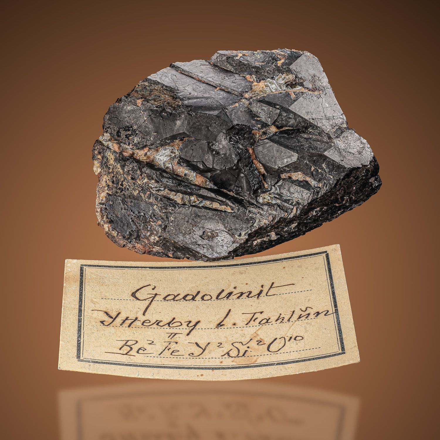 Wendel-Minerals | Item: 520 - Gadolinite-(Y)-Ytterby | Resarö | Vaxholm ...