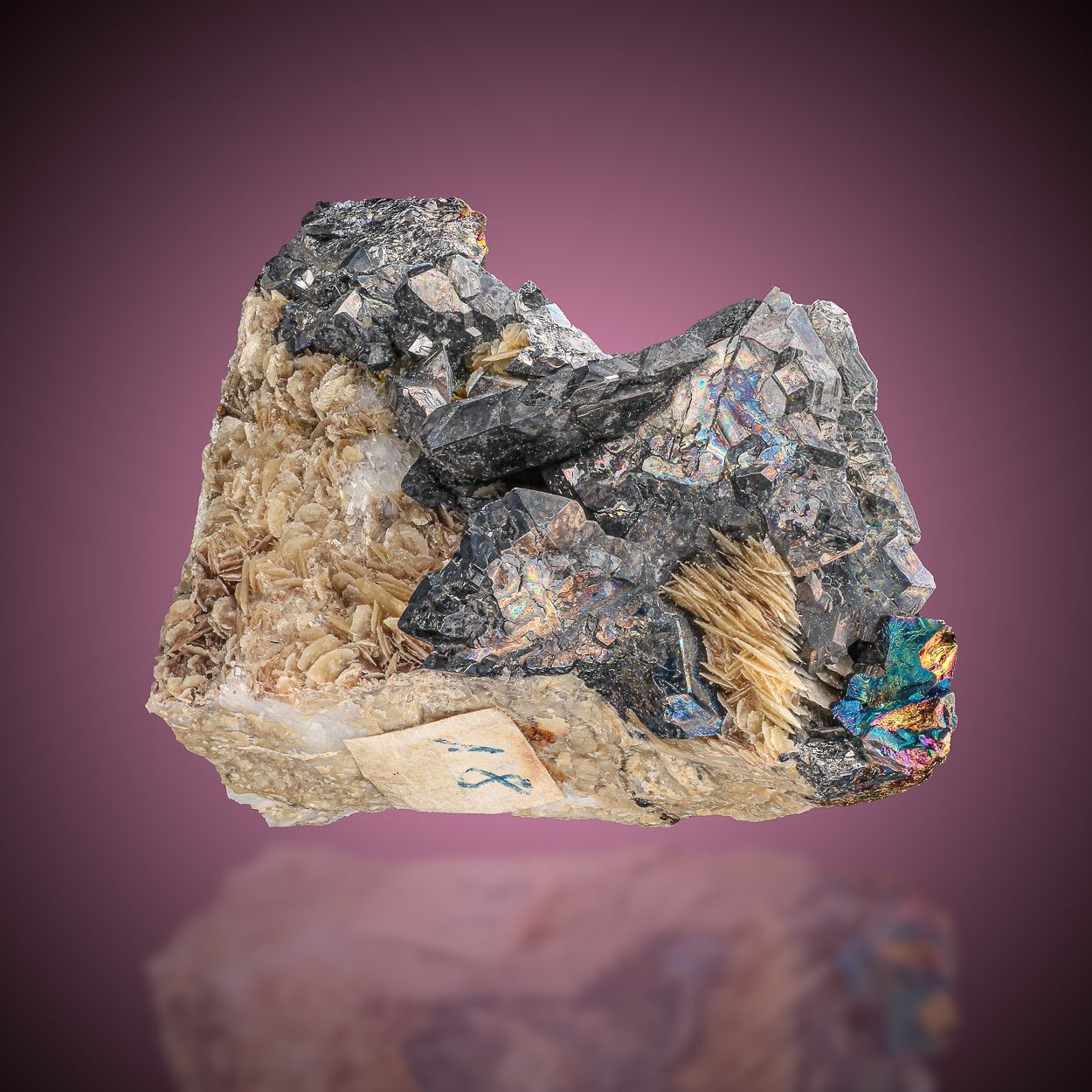 Wendel-Minerals | Item: 793 - Bournonite-Georg Mine | Willroth ...