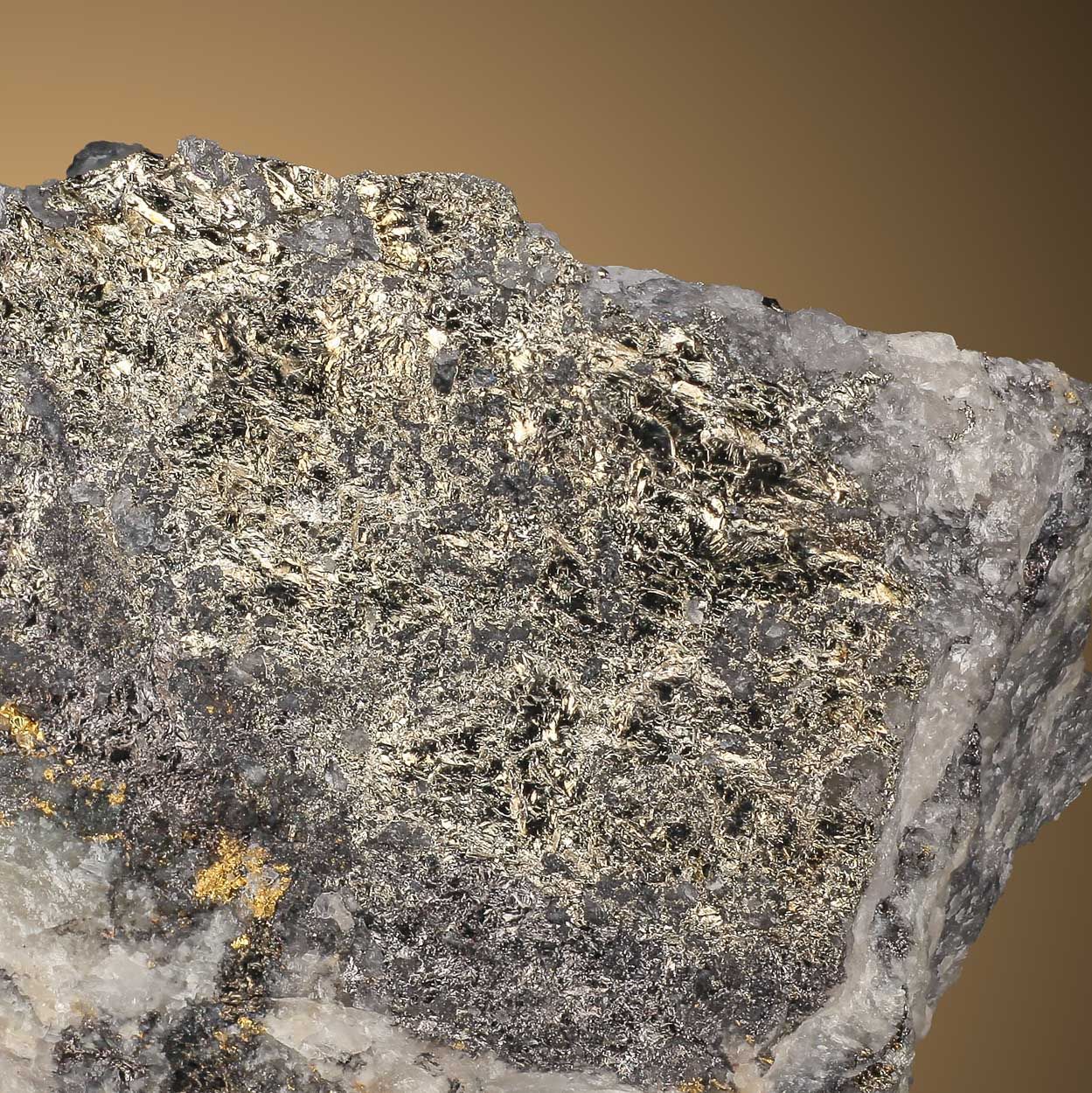 Wendel-Minerals | Item: 794 - Calaverite-Lake View and Star | Golden ...