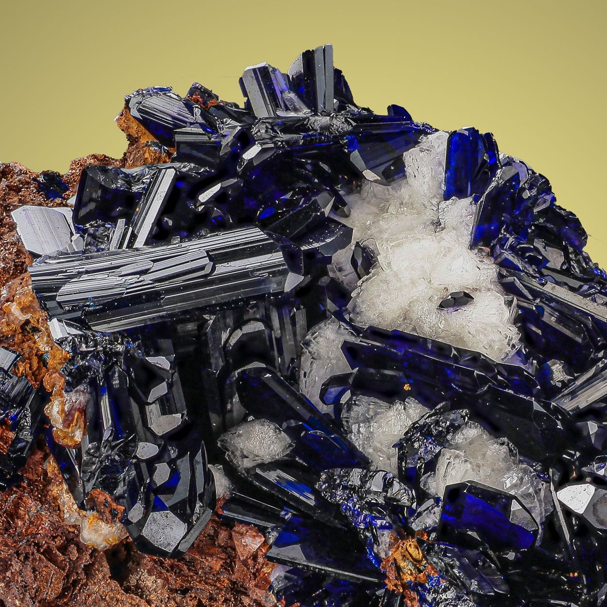 Wendel-Minerals | Item: 840 - Azurite-Tsumeb Mine | Tsumeb | Otjikoto ...