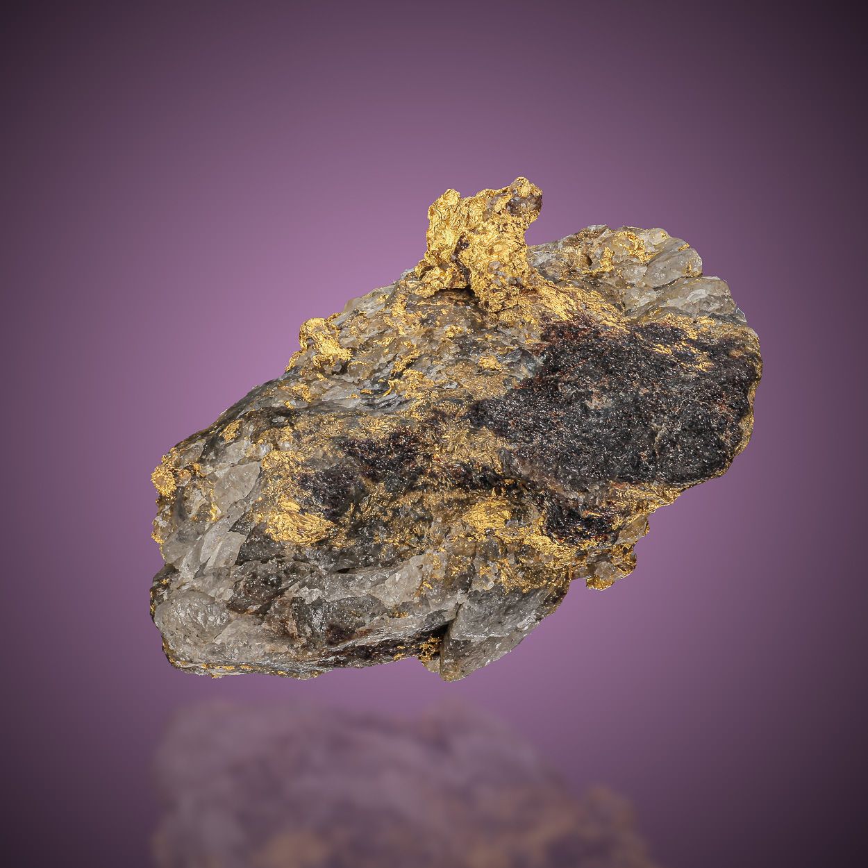 Wendel-Minerals | Item: 859 - Gold-Gympie Eldorado Gold Mine | Gympie ...