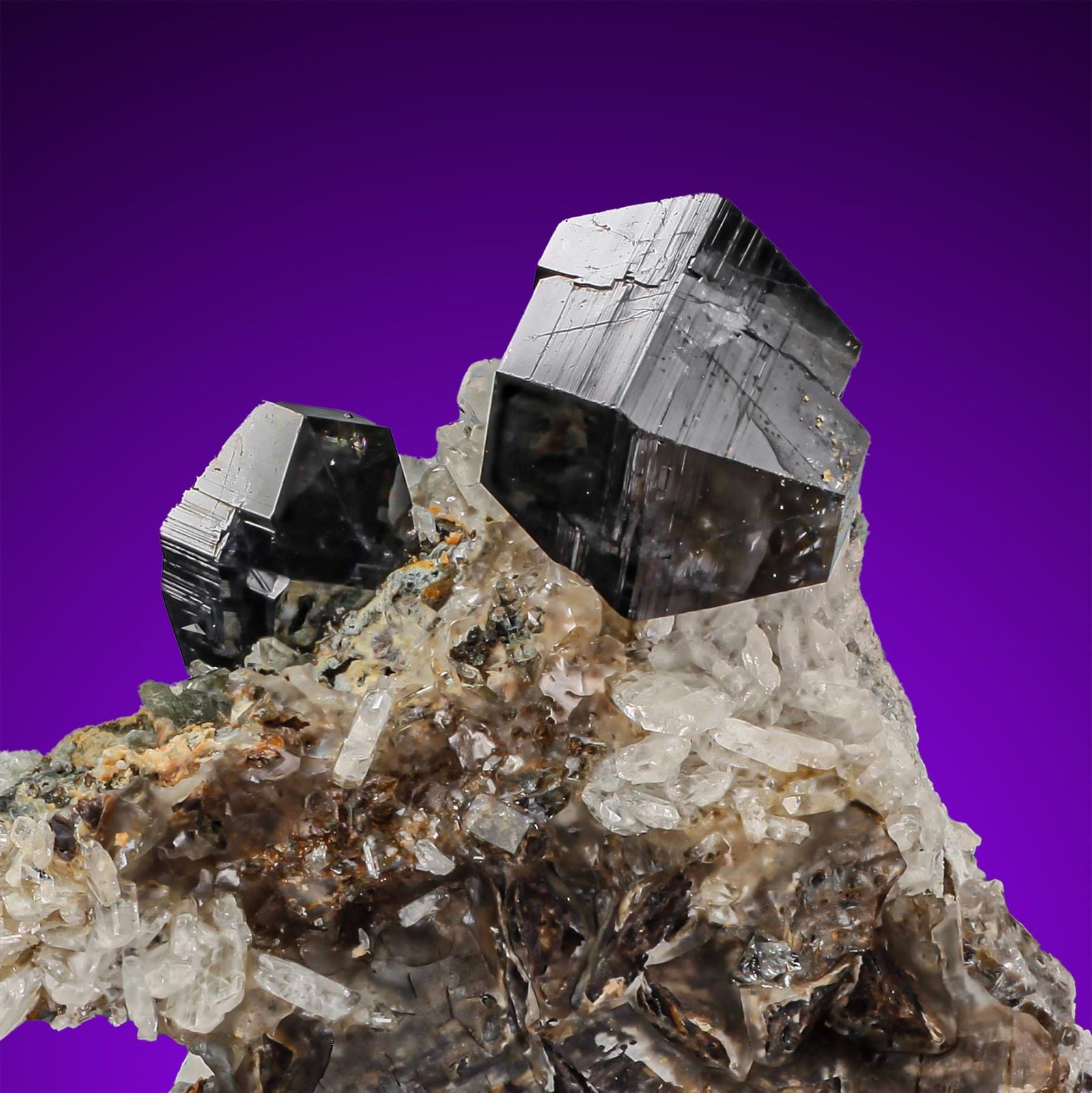 Wendel-Minerals | Item: 1087 - Anatase-Zard Mt. | Ras Koh Mts. | Kharan ...