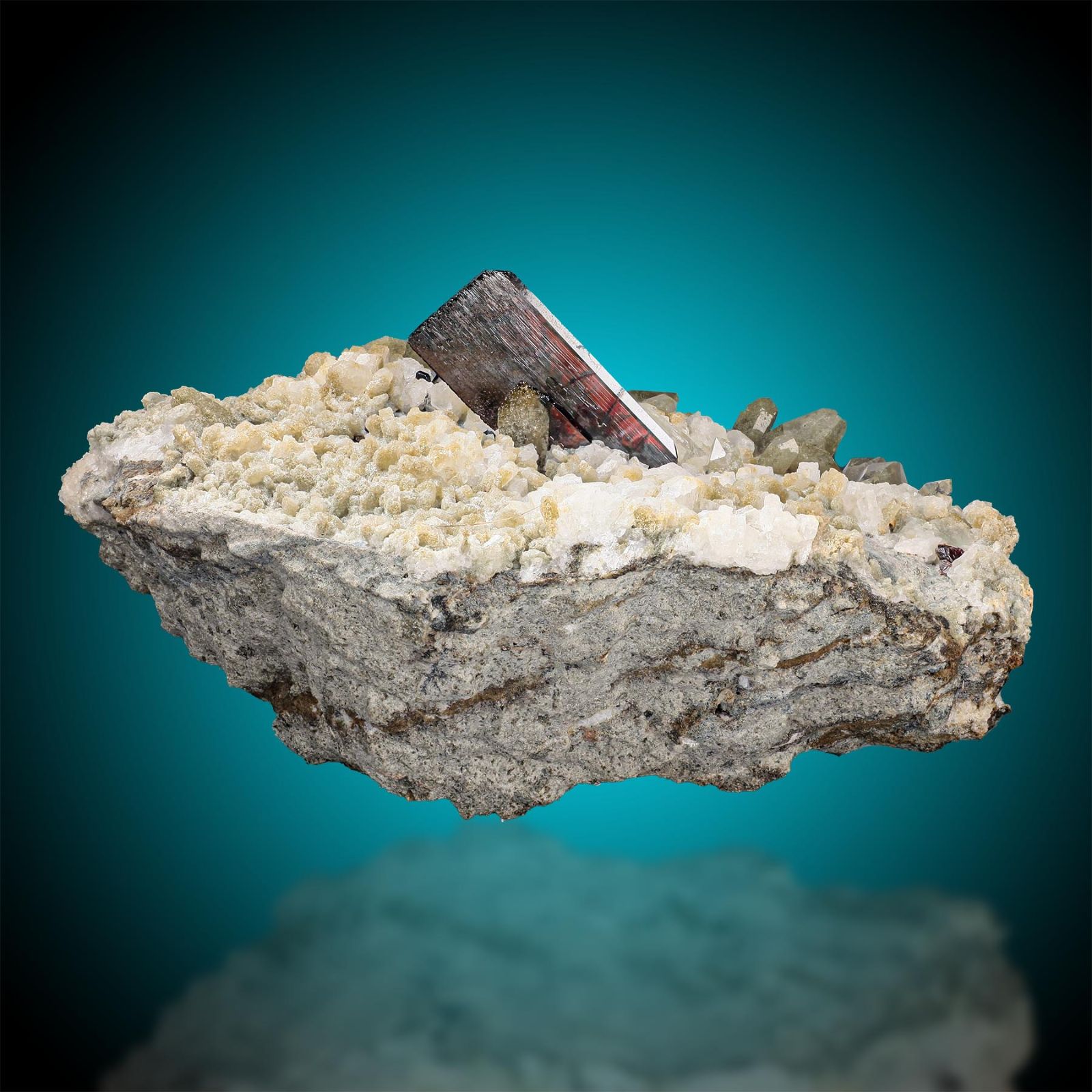 Wendel-Minerals | Item: 1096 - Brookite-Zard Mt. | Ras Koh Mts ...