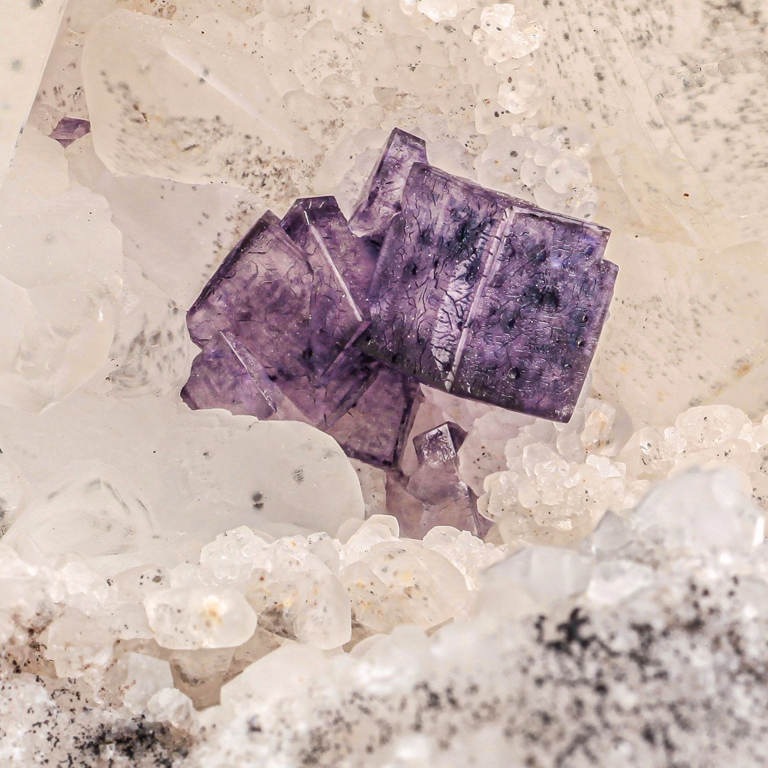 Wendel-Minerals | Item: 1120 - Fluorite-Gralex Quarry | Mont-sur ...