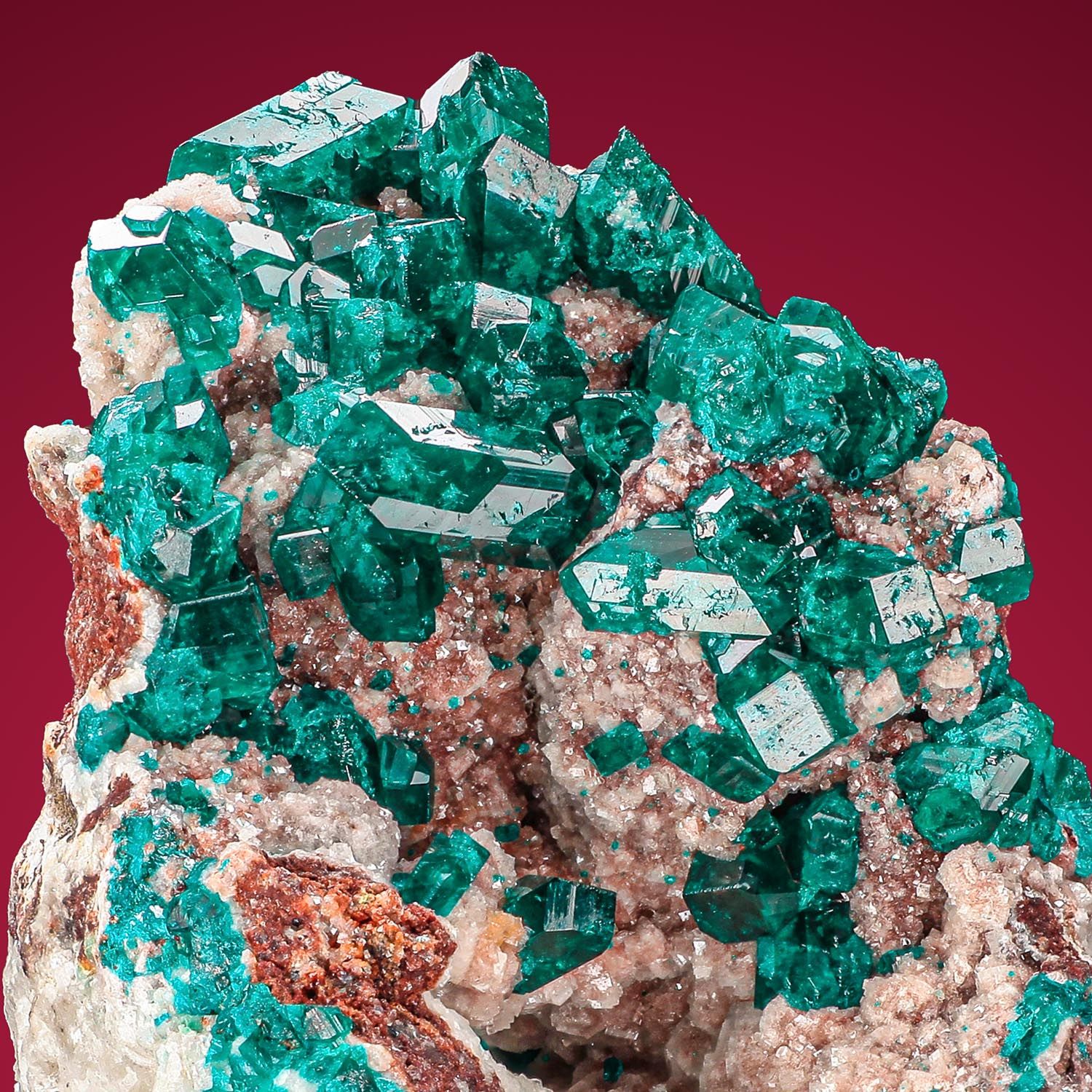 Wendel-Minerals | Item: 1166 - Dioptase-Tsumeb Mine | Tsumeb | Otjikoto ...