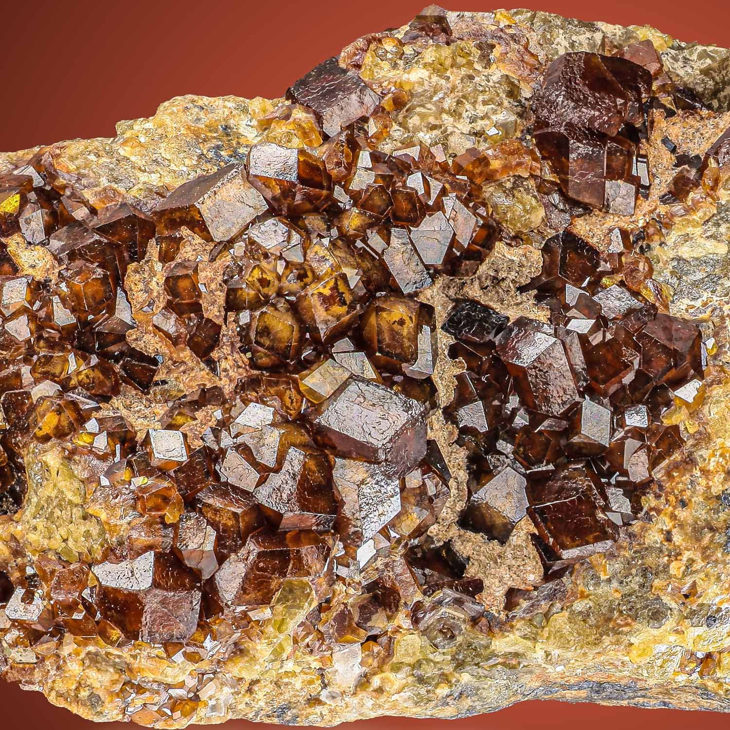 Wendel-Minerals | Item: 1219 - Andradite-Dognecea | Ocna de Fier ...
