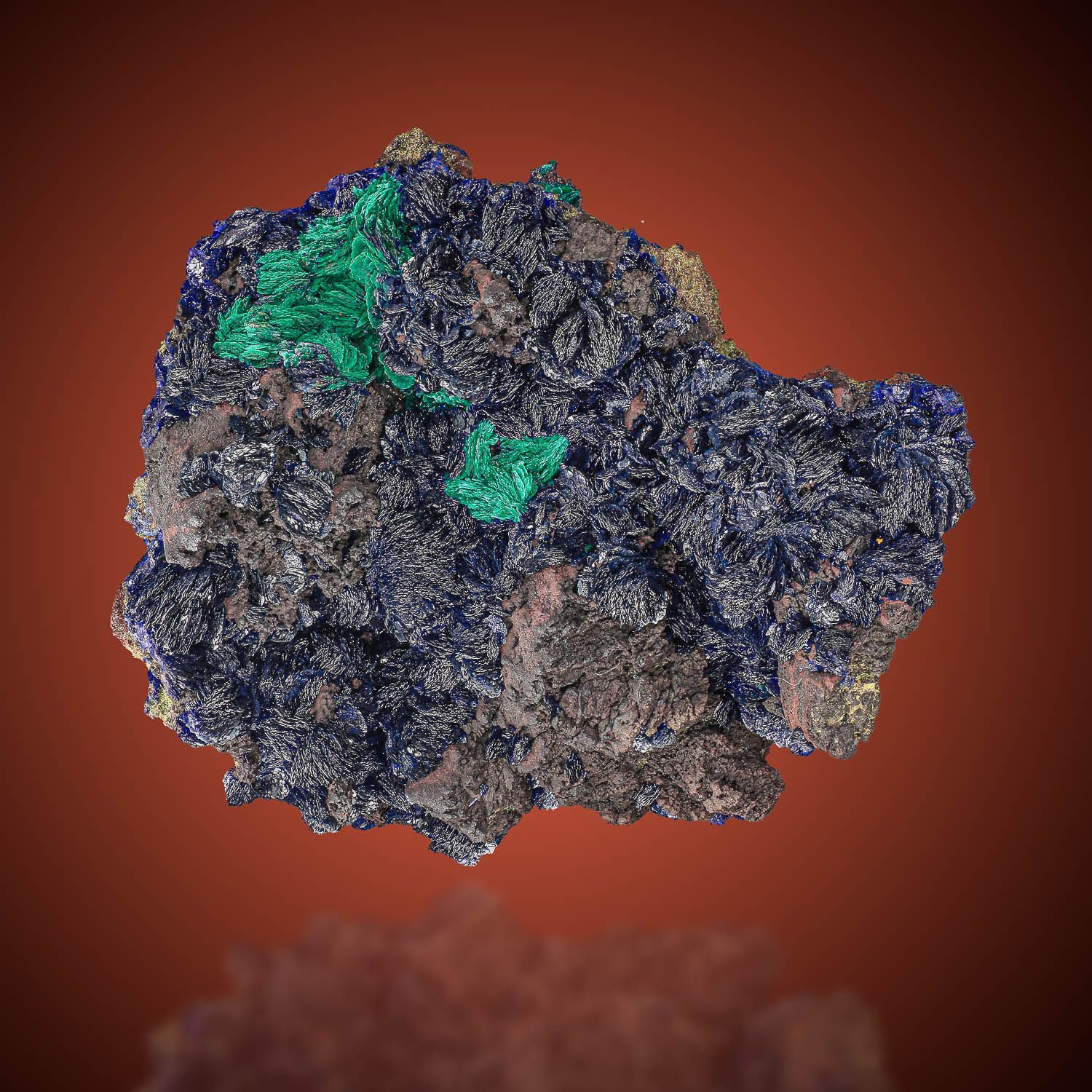 Wendel-Minerals | Item: 1223 - Azurite-Sepon Mine | Viraboury District ...