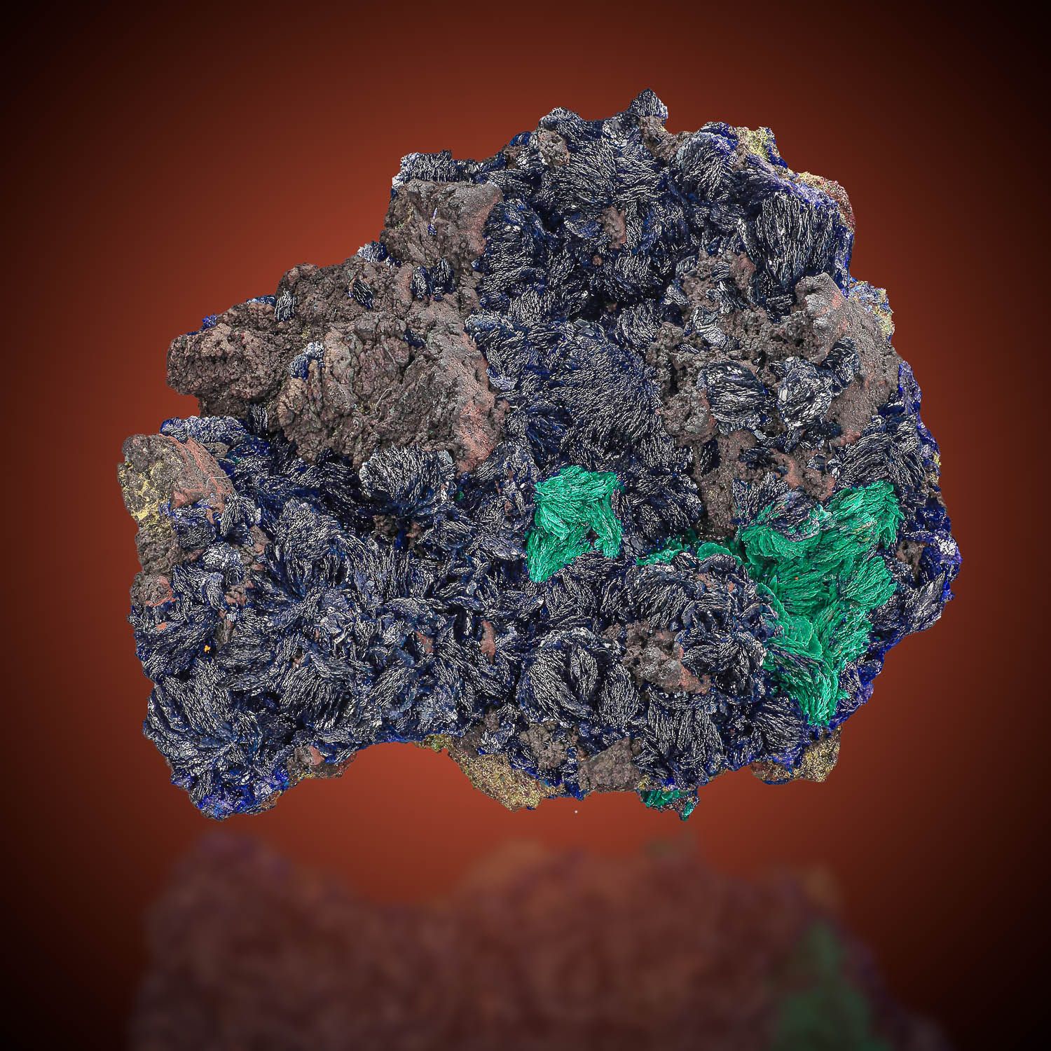 Wendel-Minerals | Item: 1223 - Azurite-Sepon Mine | Viraboury District ...