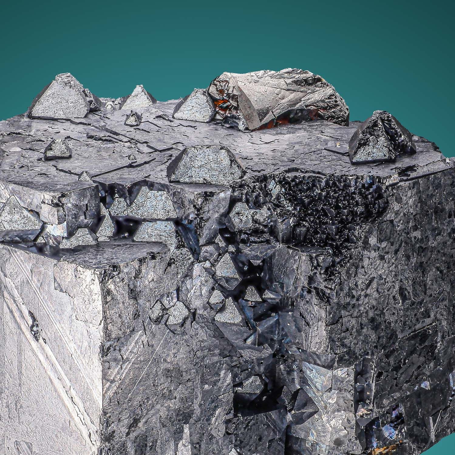 Wendel-Minerals | Item: 1240 - Galena -Picher Mine | Picher | Oklahoma ...