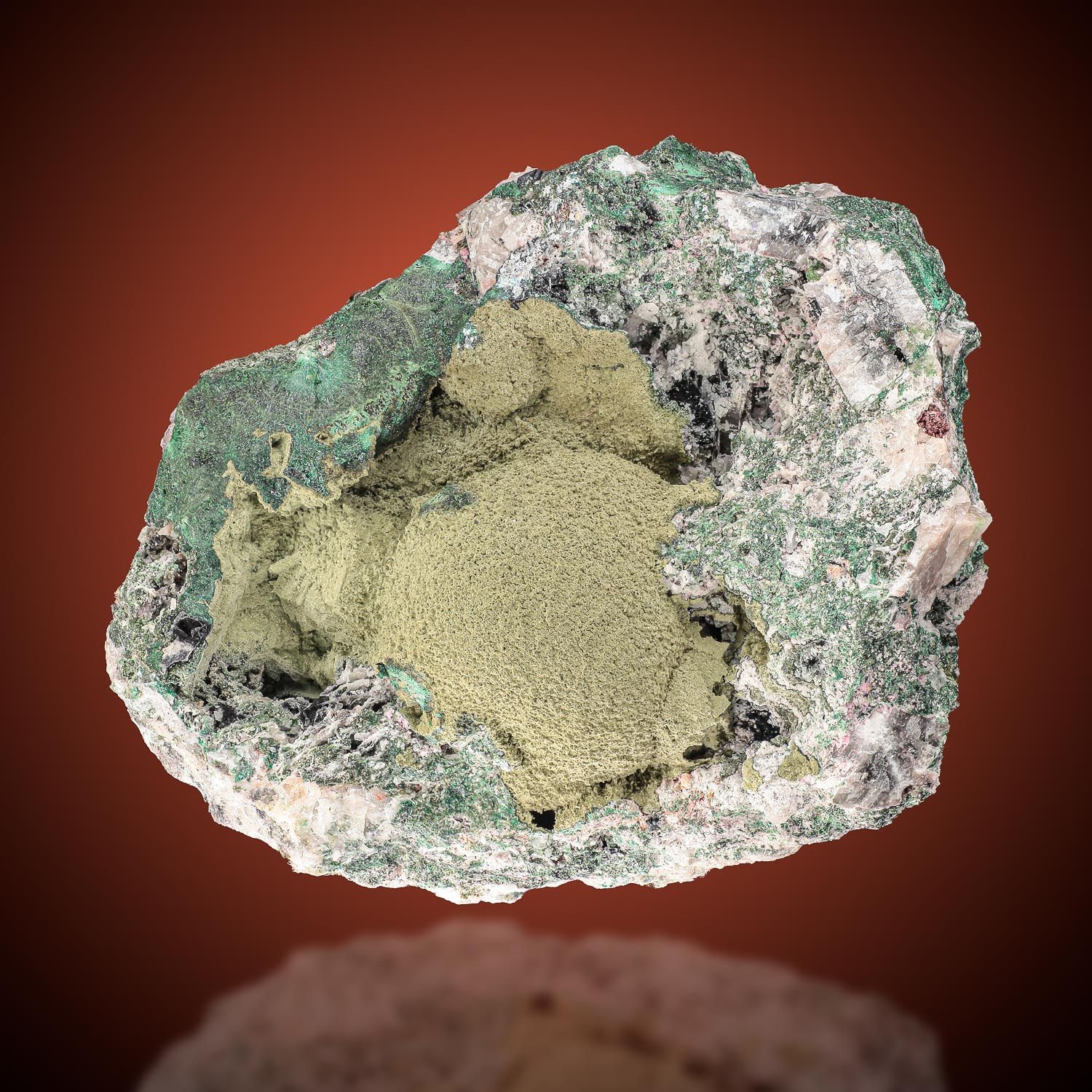 Wendel-Minerals | Item: 1243 - Kolwezite-Musonoi Mine | Kolwezi ...